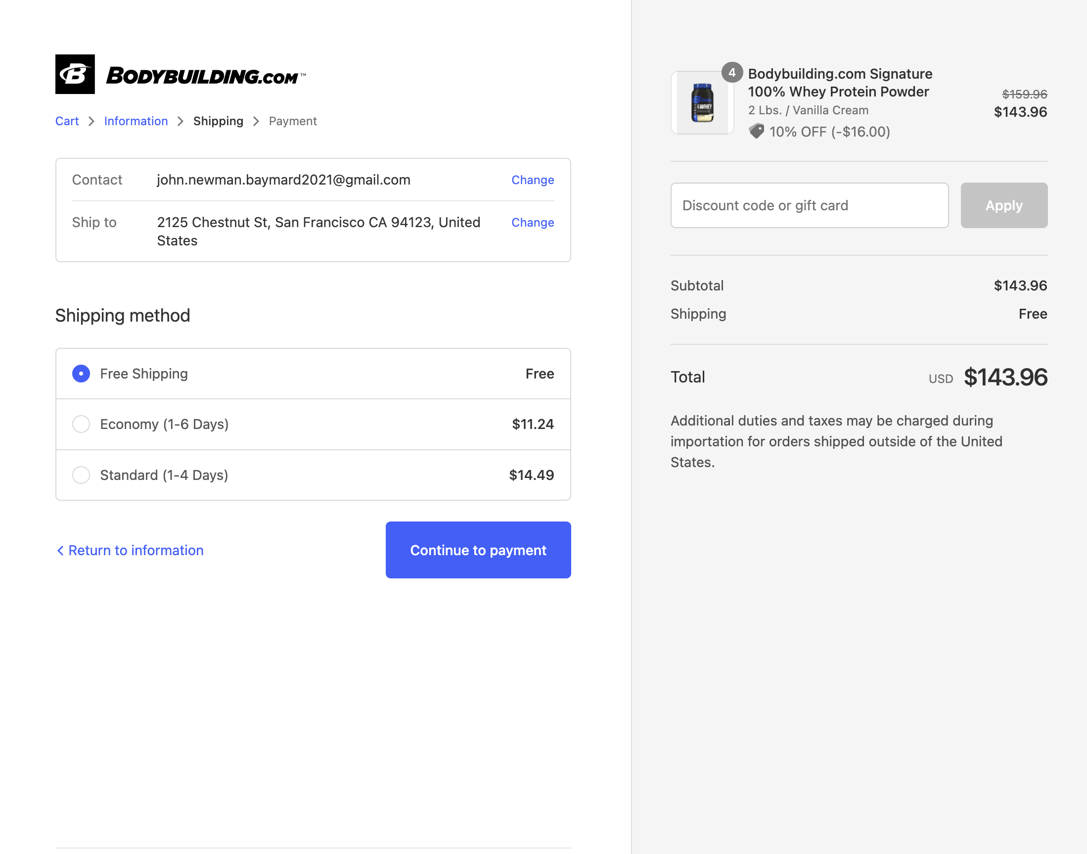 728 ‘Delivery & Shipping Methods’ Design Examples – Baymard Institute