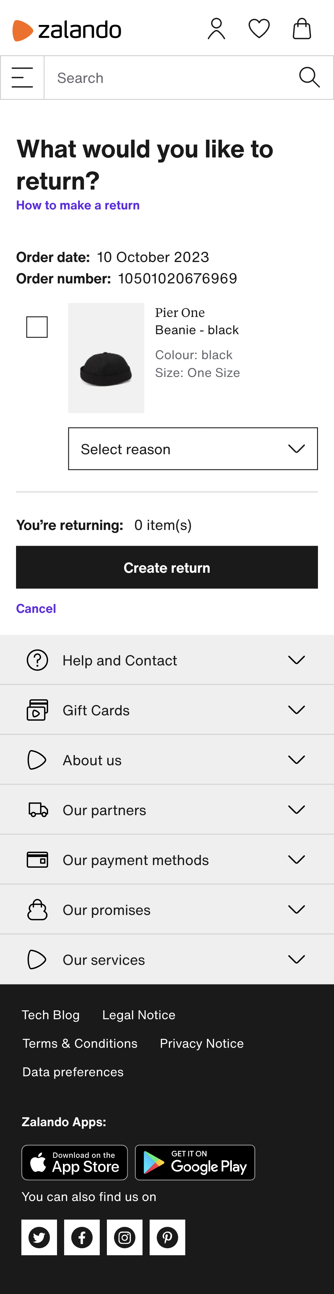 130 ‘Order Returns’ Design Examples – Baymard Institute