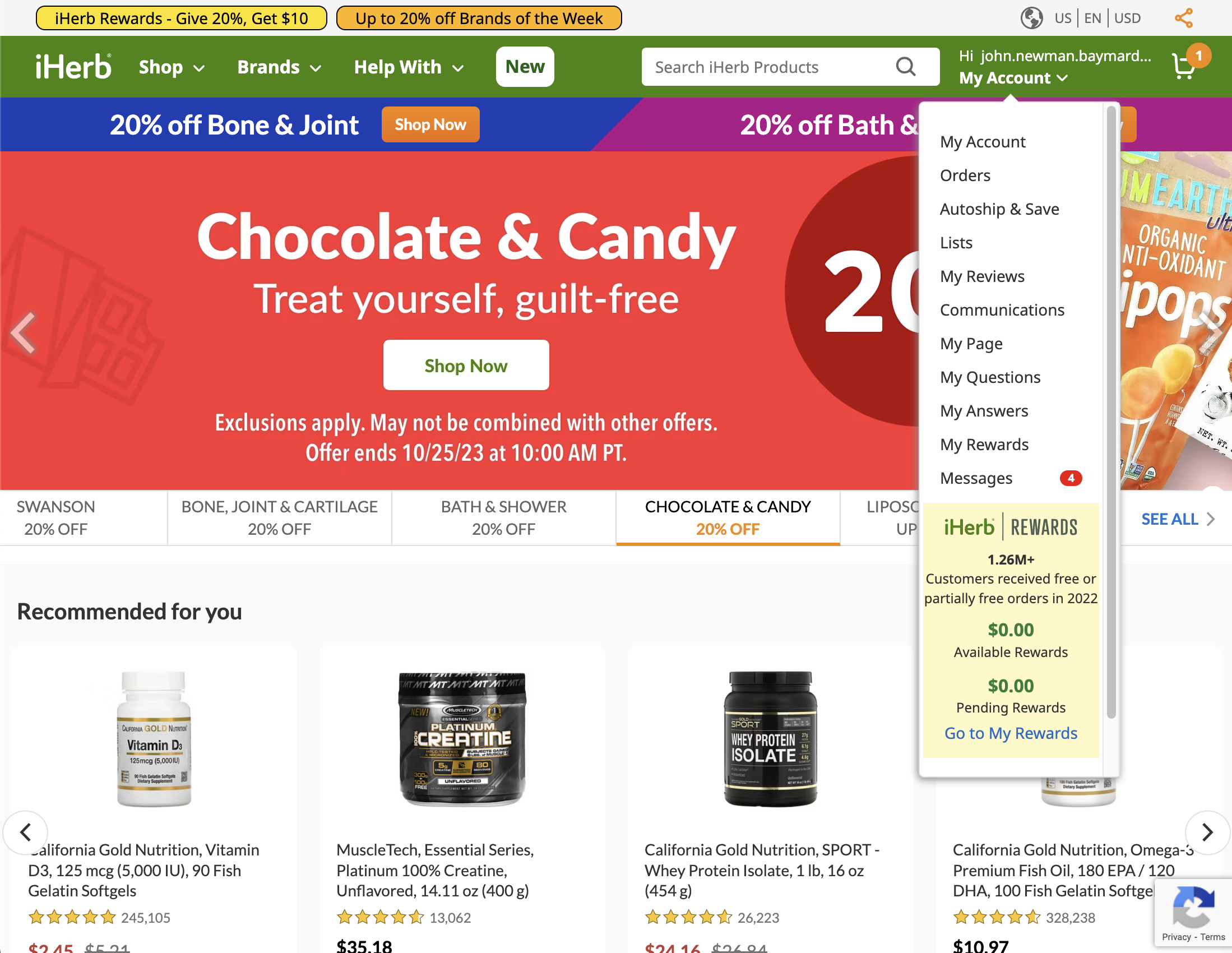 253 ‘‘My Account’ Drop-Down’ Design Examples – Baymard Institute