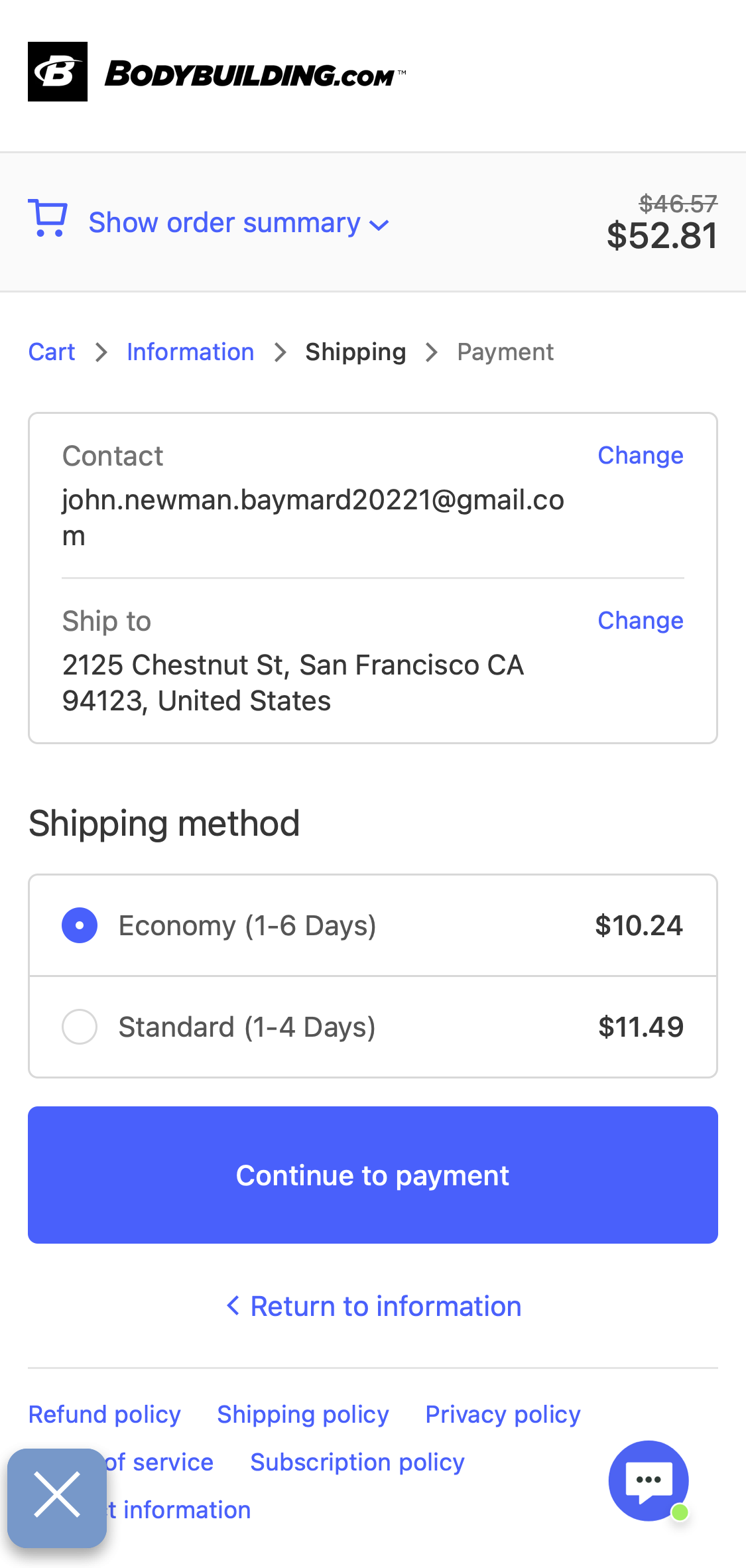 728 ‘Delivery & Shipping Methods’ Design Examples – Baymard Institute