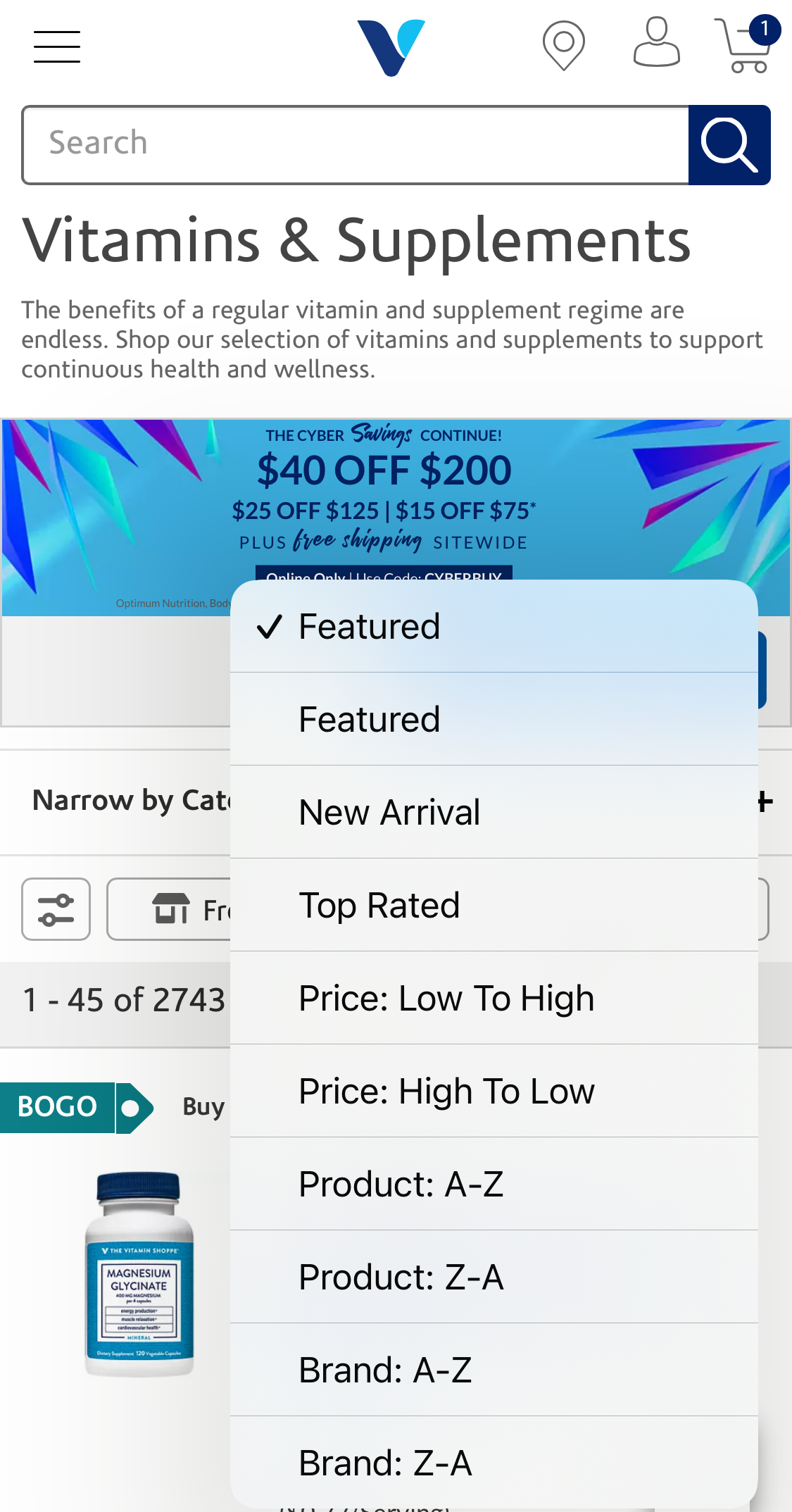 The Vitamin Shoppe’s Mobile Sorting Tool – 63 of 510 Sorting Tool ...