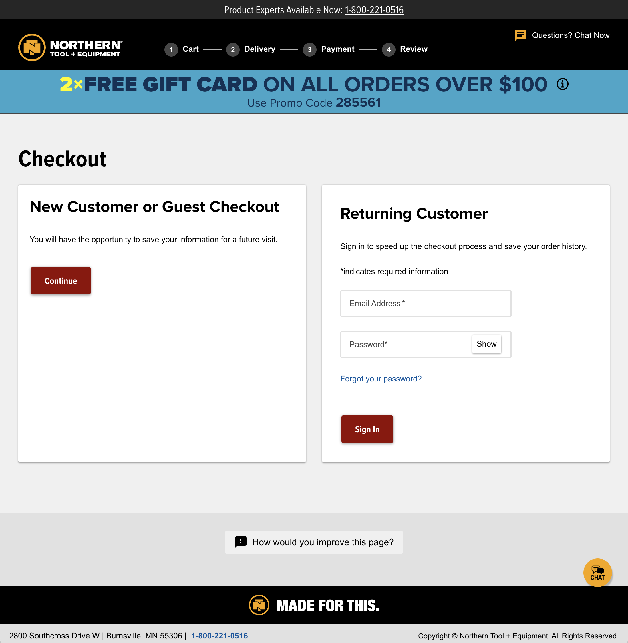 Northern Tool’s Account Selection – 51 of 777 Account Selection ...