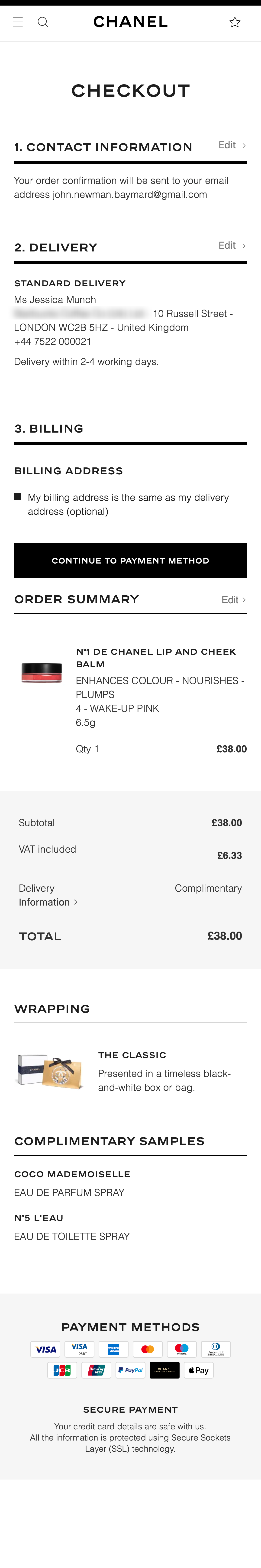 590 ‘Billing Address’ Design Examples – Baymard Institute