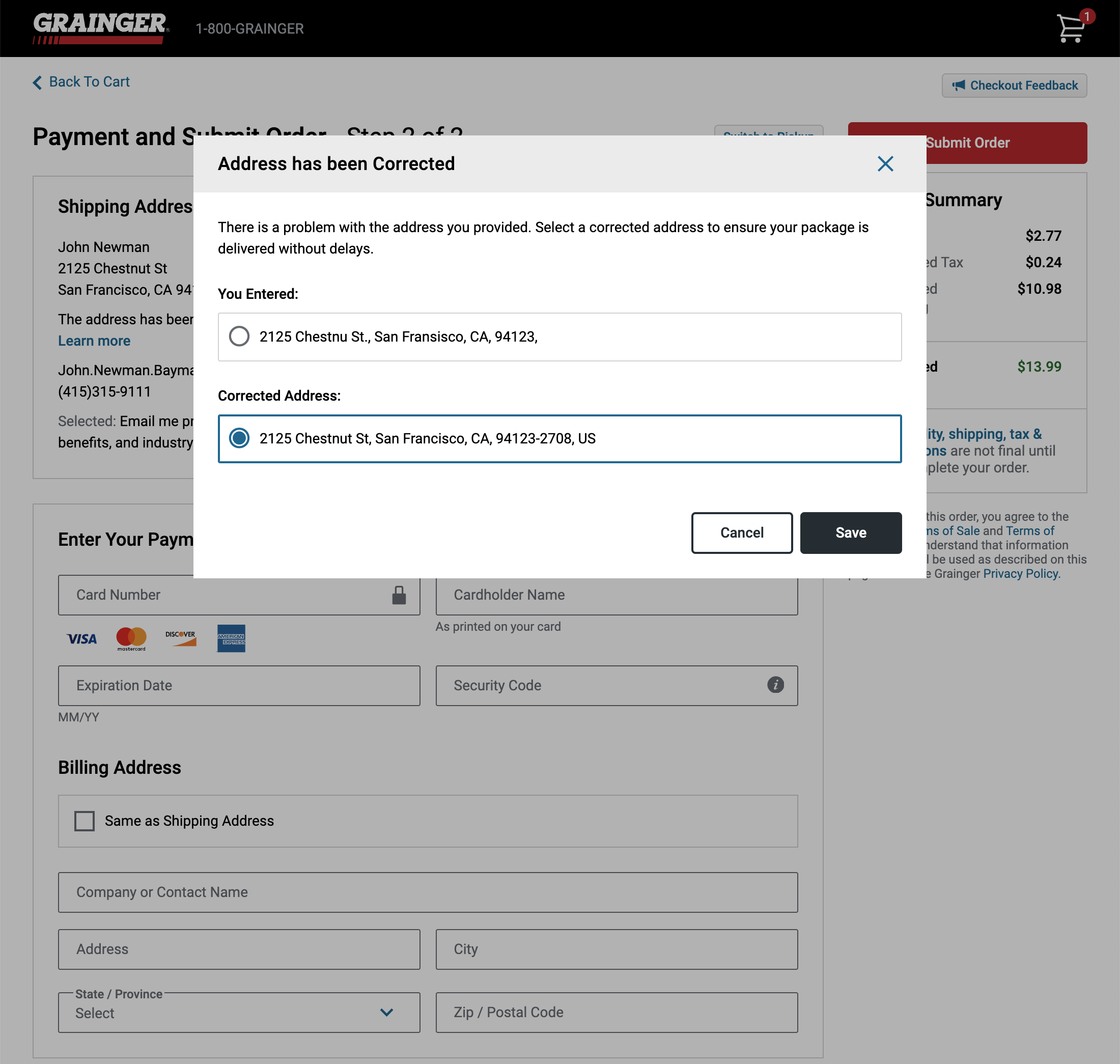 177 ‘Address Validator’ Design Examples – Baymard Institute