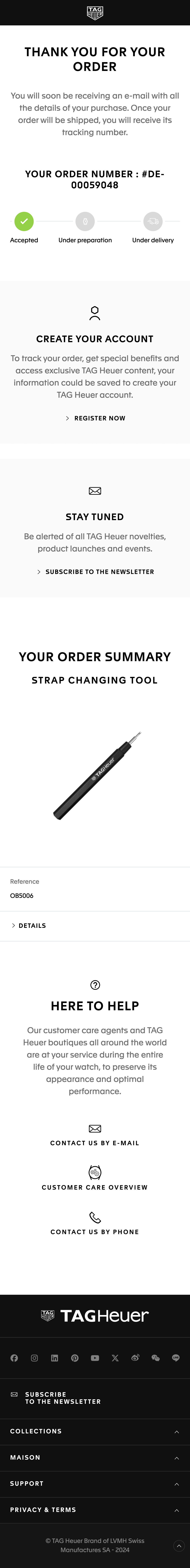 577 ‘Receipt / Order Confirmation’ Design Examples – Baymard Institute