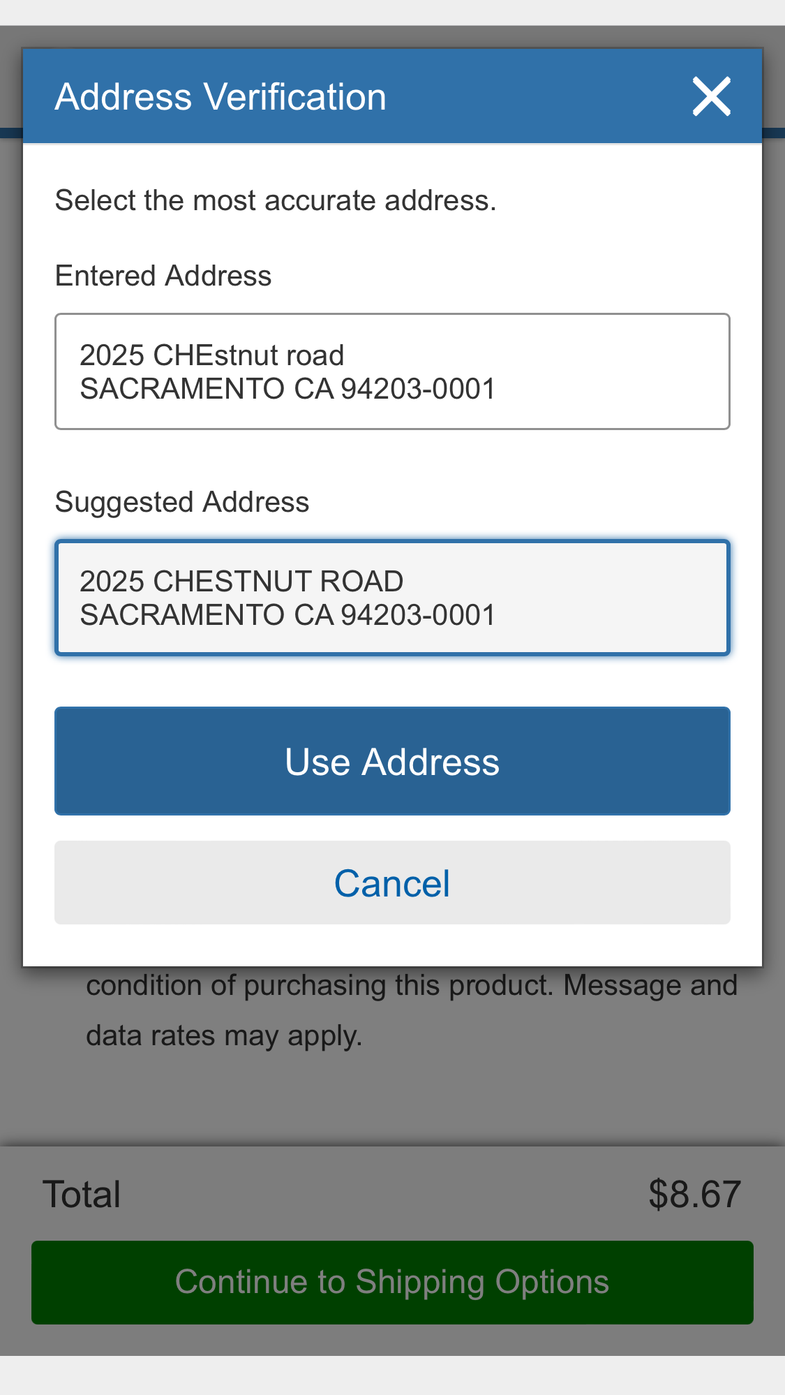177 ‘Address Validator’ Design Examples – Baymard Institute