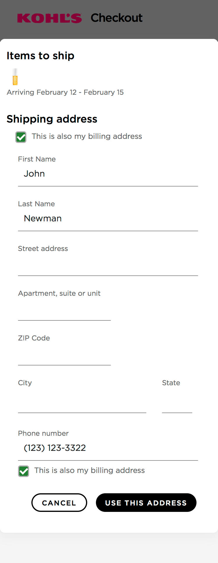 871 ‘Customer Info & Address’ Design Examples – Baymard Institute