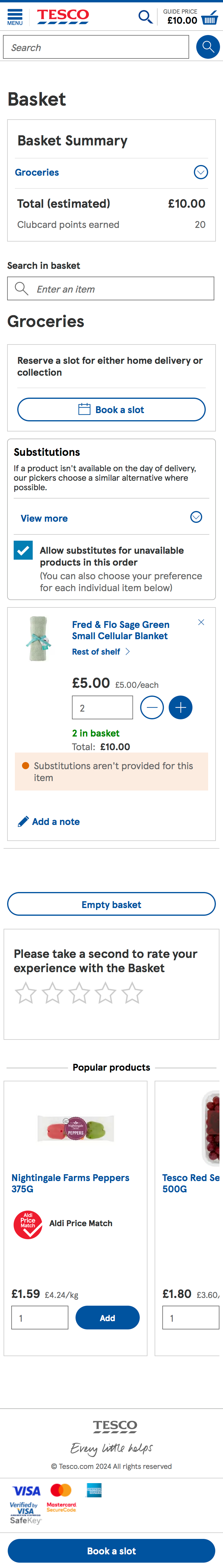 811 ‘Cart’ Design Examples – Baymard Institute
