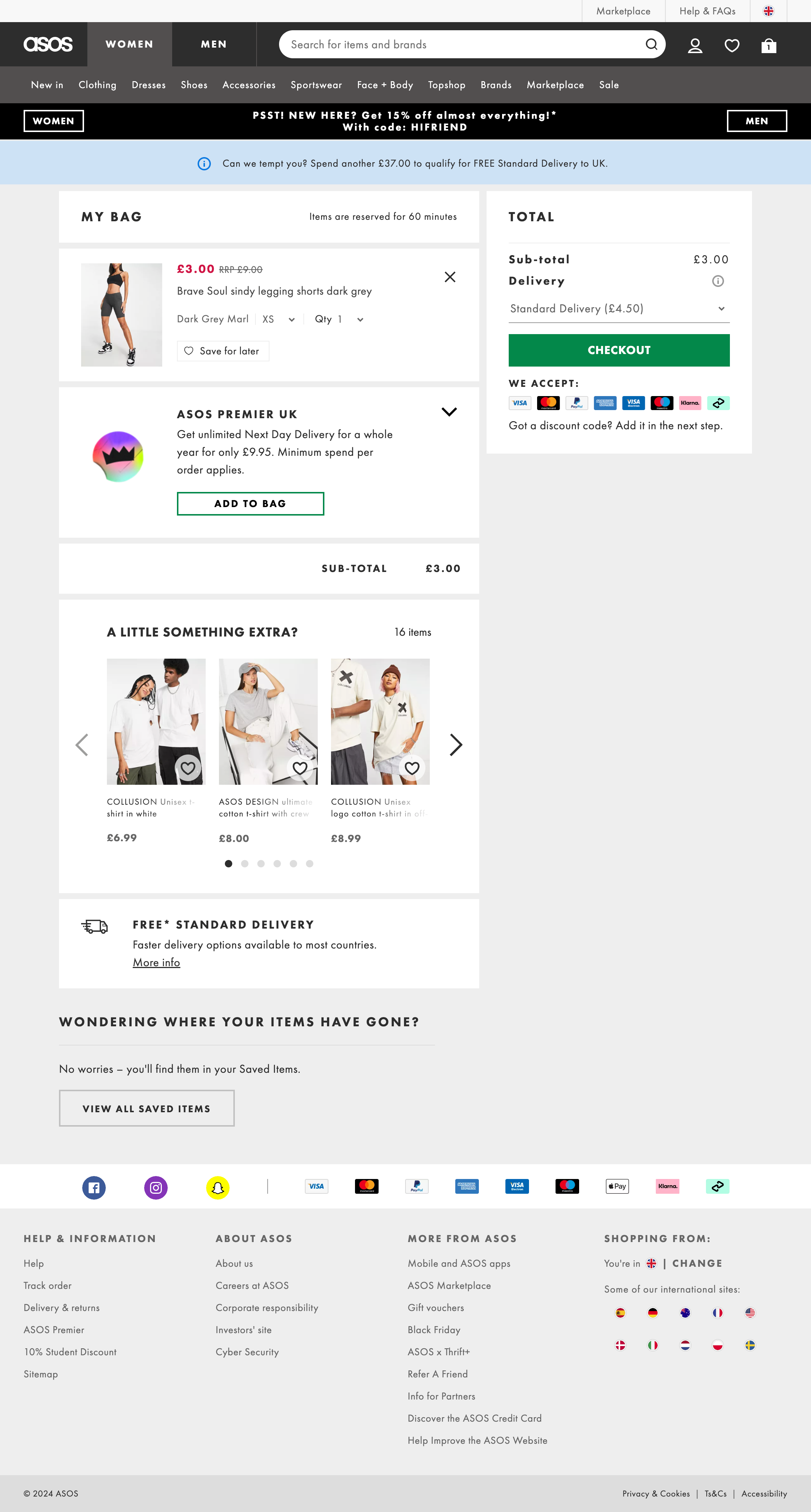 915 ‘Cart’ Design Examples – Baymard Institute