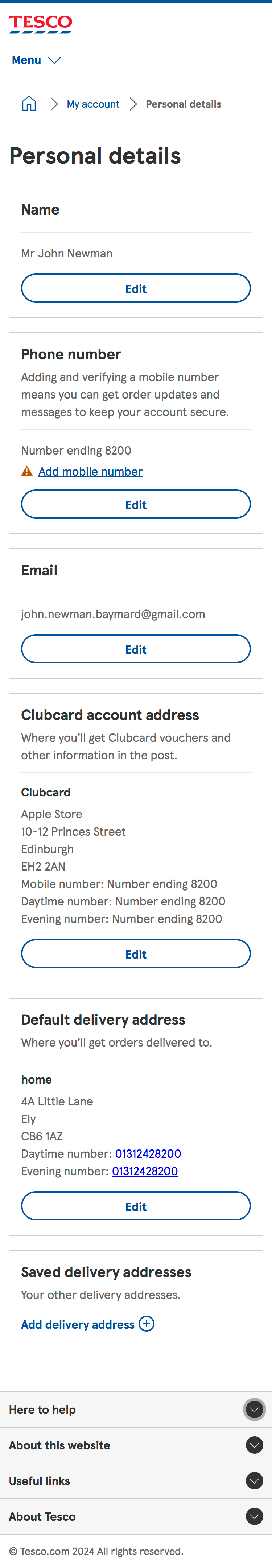 377 ‘Address Book’ Design Examples – Baymard Institute