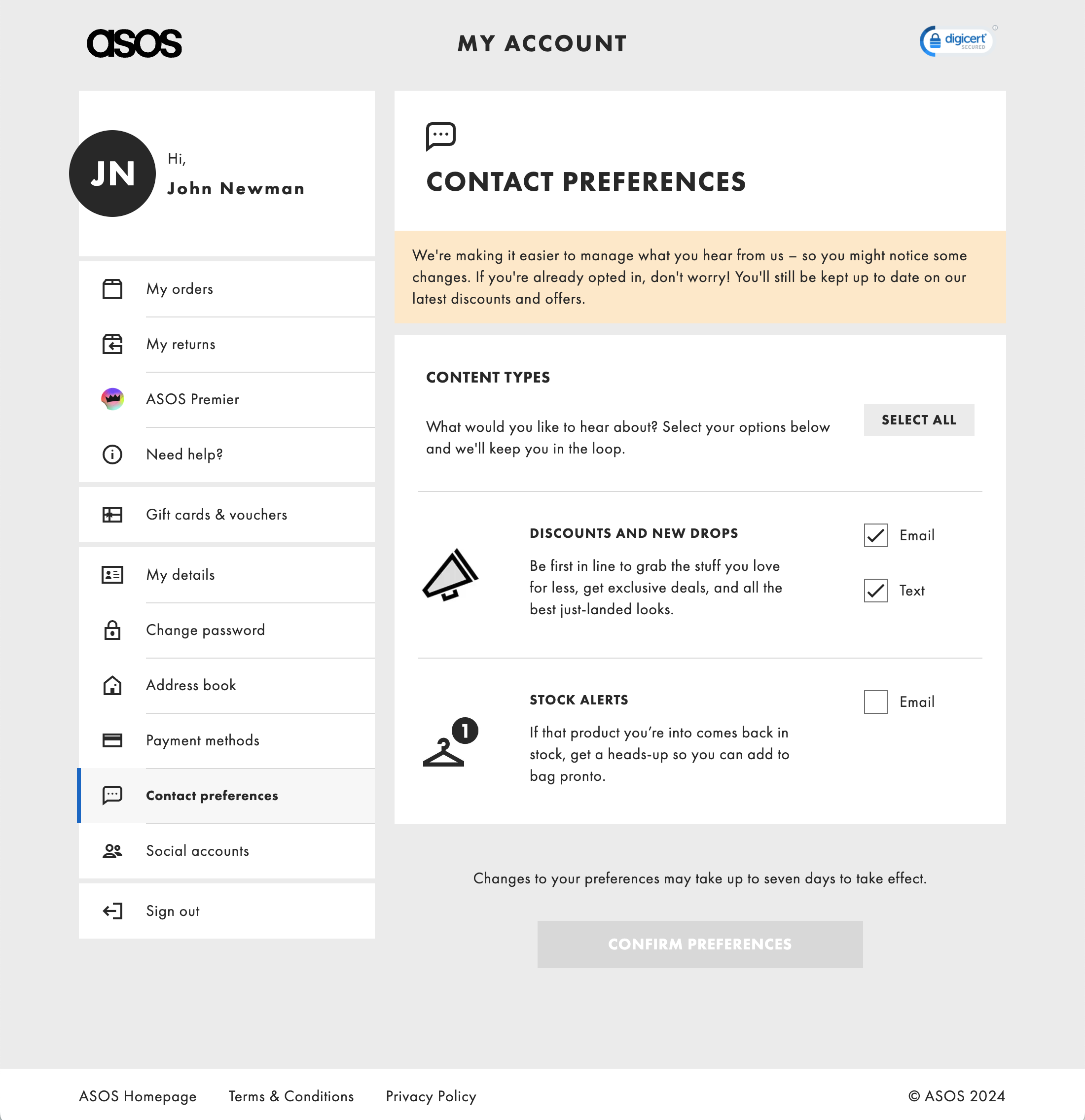 340 ‘Newsletter Management’ Design Examples – Baymard Institute