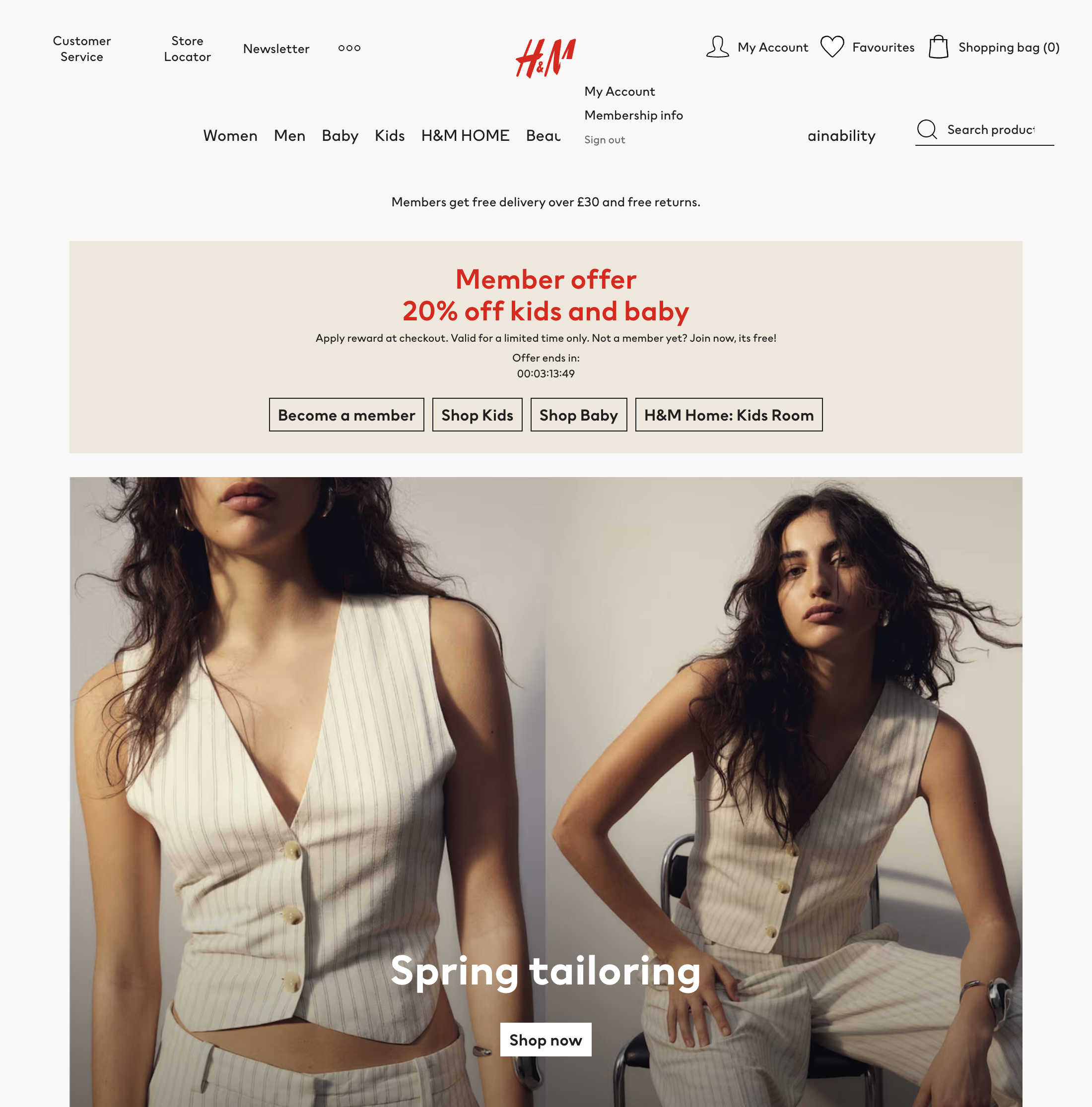 287 ‘‘My Account’ Drop-Down’ Design Examples – Baymard Institute