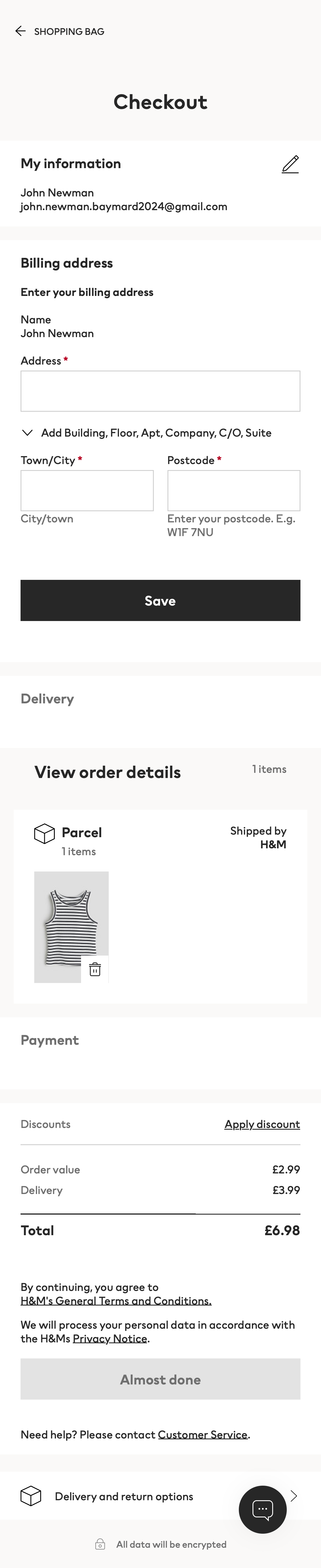 674 ‘Billing Address’ Design Examples – Baymard Institute