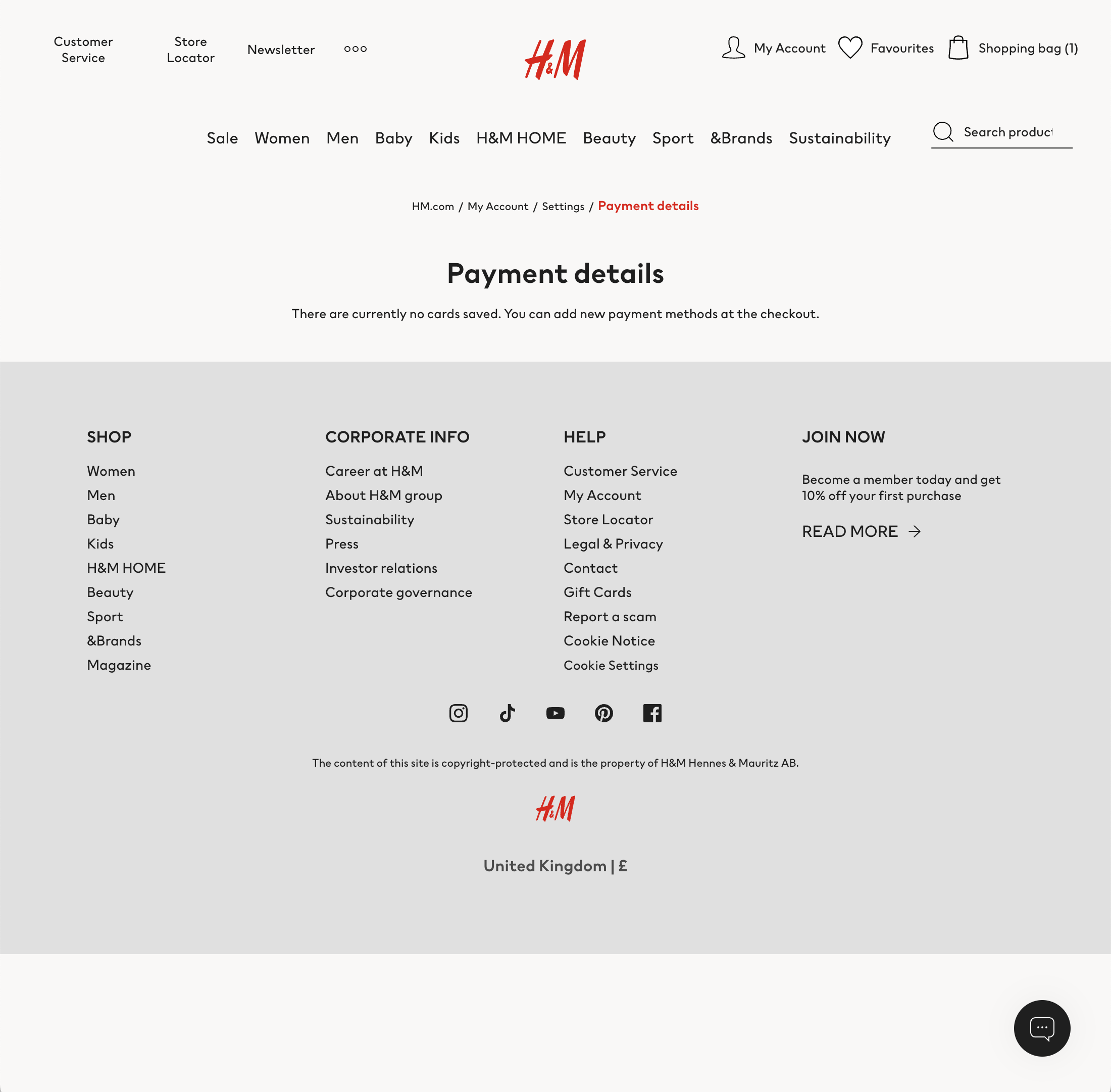 305 ‘Stored Credit Cards’ Design Examples – Baymard Institute