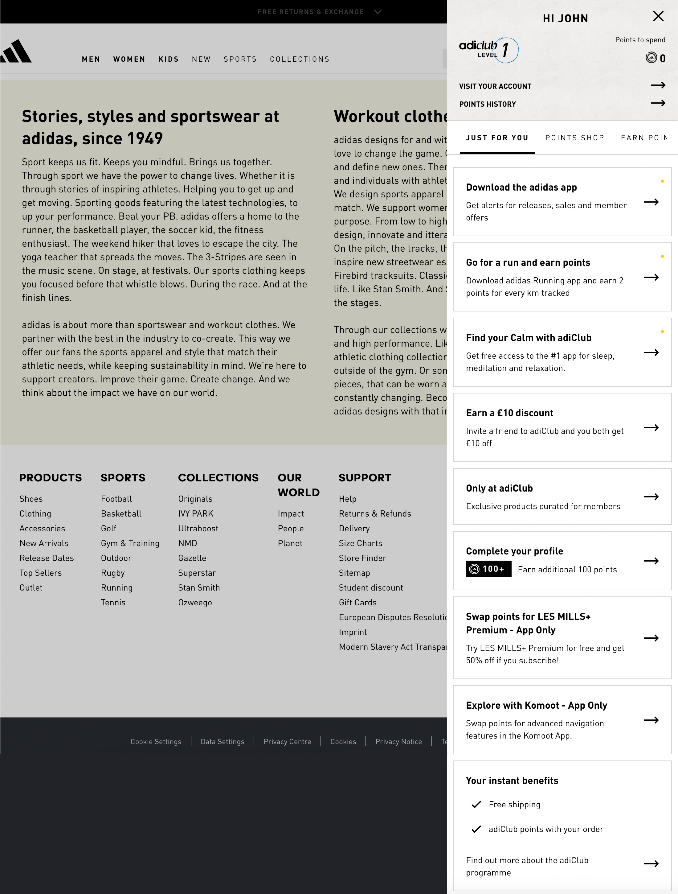 288 ‘‘My Account’ Drop-Down’ Design Examples – Baymard Institute