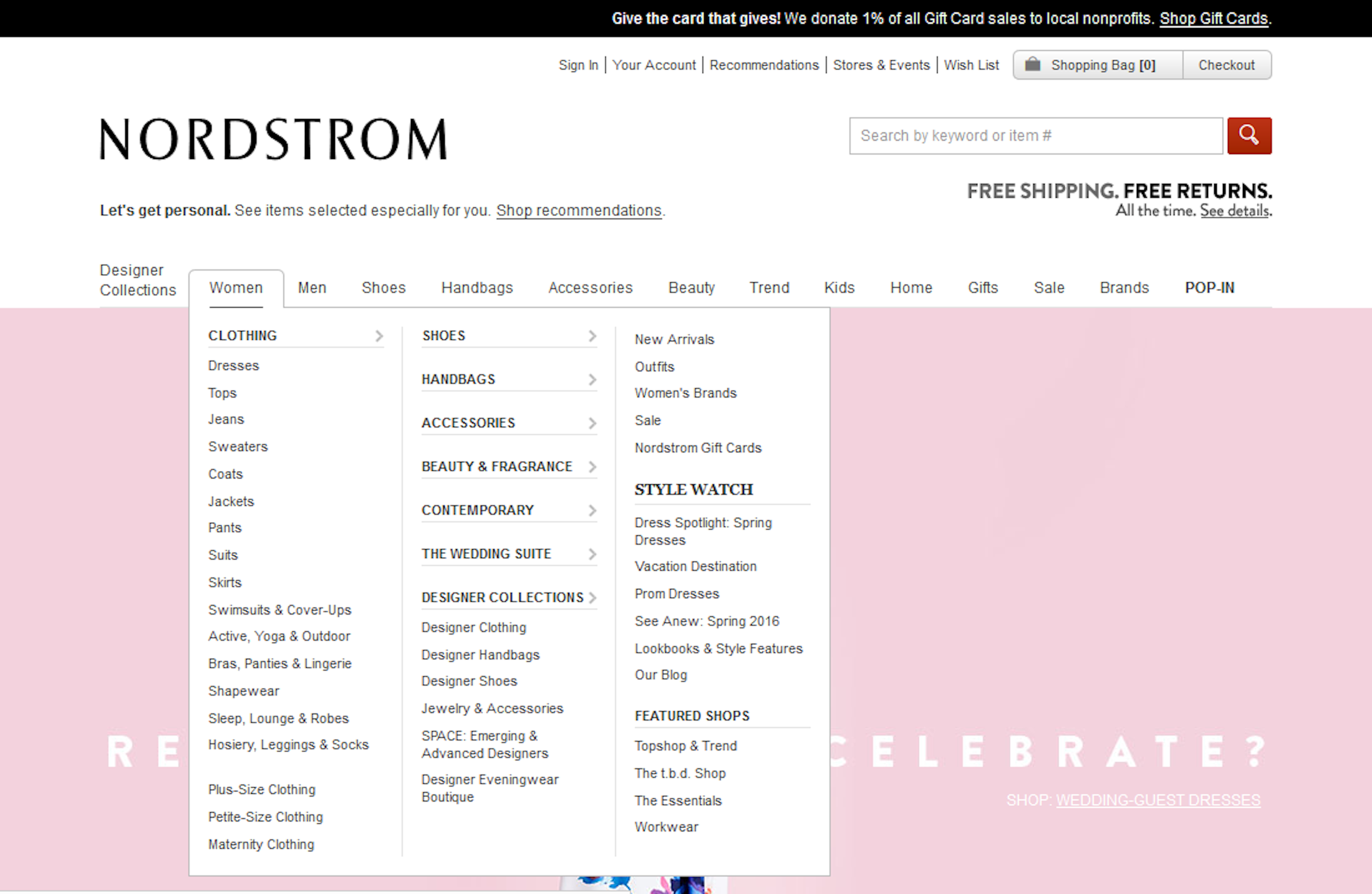 Nordstrom s Drop Down Menu 573 Of 698 Drop Down Menu Examples Baymard Institute nordstrom-s-drop-down-menu-573-of-698-drop-down-menu-examples-baymard-institute