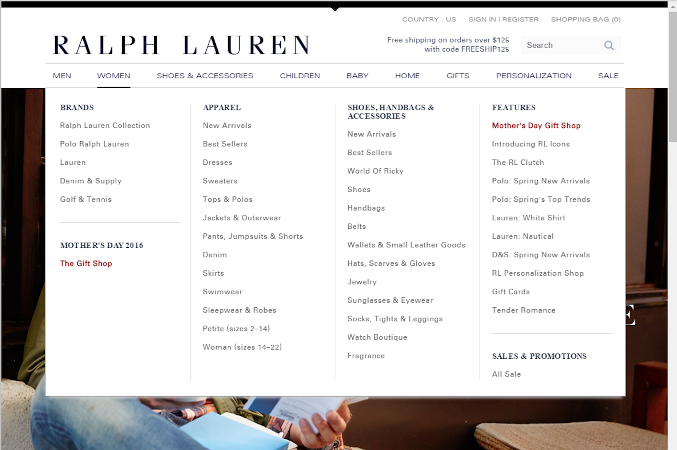 Ralph Lauren s Drop Down Menu 677 Of 697 Drop Down Menu Examples Baymard Institute Ralph Lauren s Drop Down Menu 677 Of 697 Drop Down Menu Examples Baymard Institute