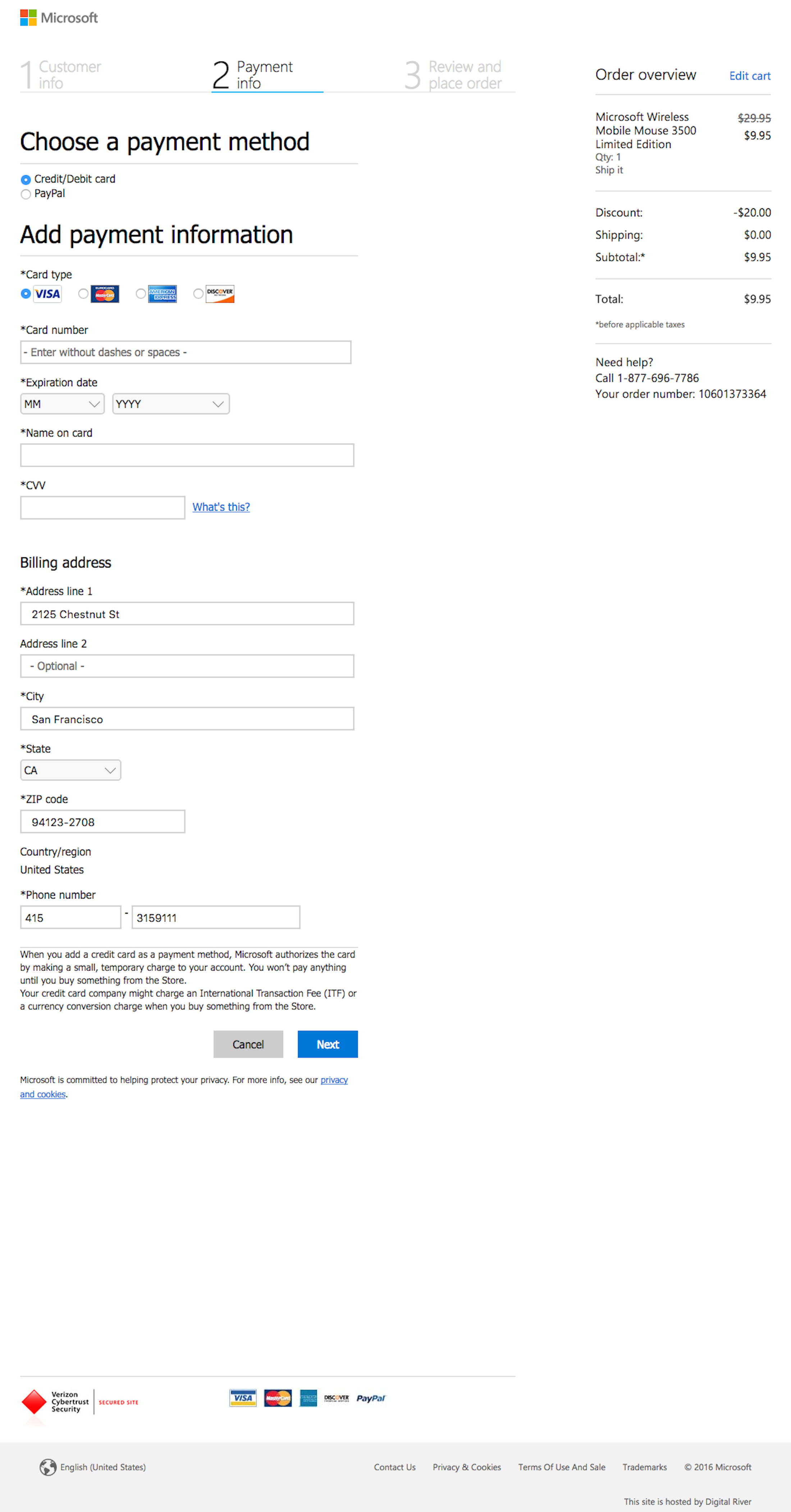 Microsoft s Payment 619 Of 814 Payment Examples Baymard Institute microsoft-s-payment-619-of-814-payment-examples-baymard-institute