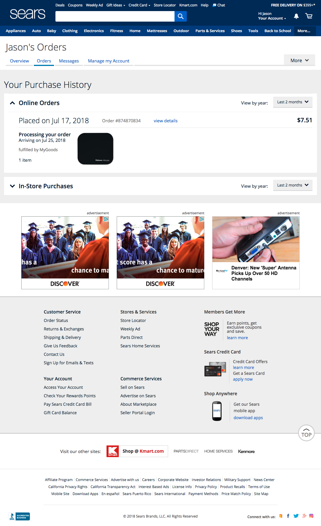 75 ‘Orders Overview’ Design Examples – Baymard Institute