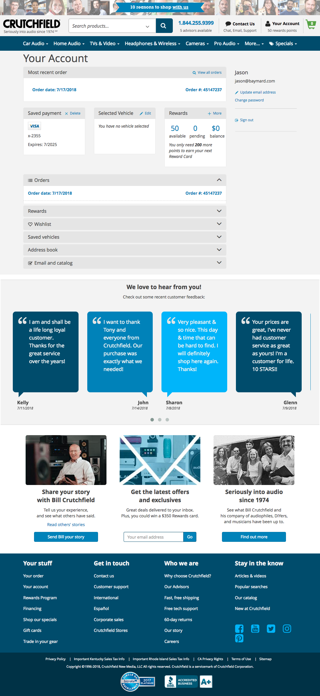 73 ‘Orders Overview’ Design Examples – Baymard Institute