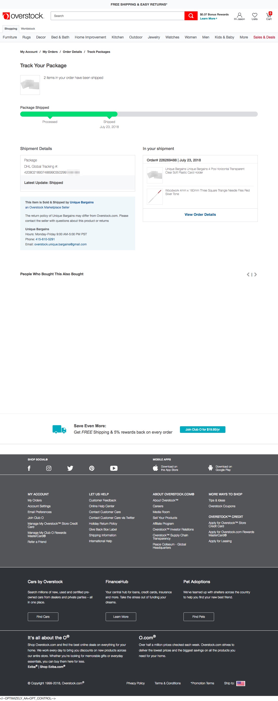 91 ‘Order Tracking Page’ Design Examples – Baymard Institute
