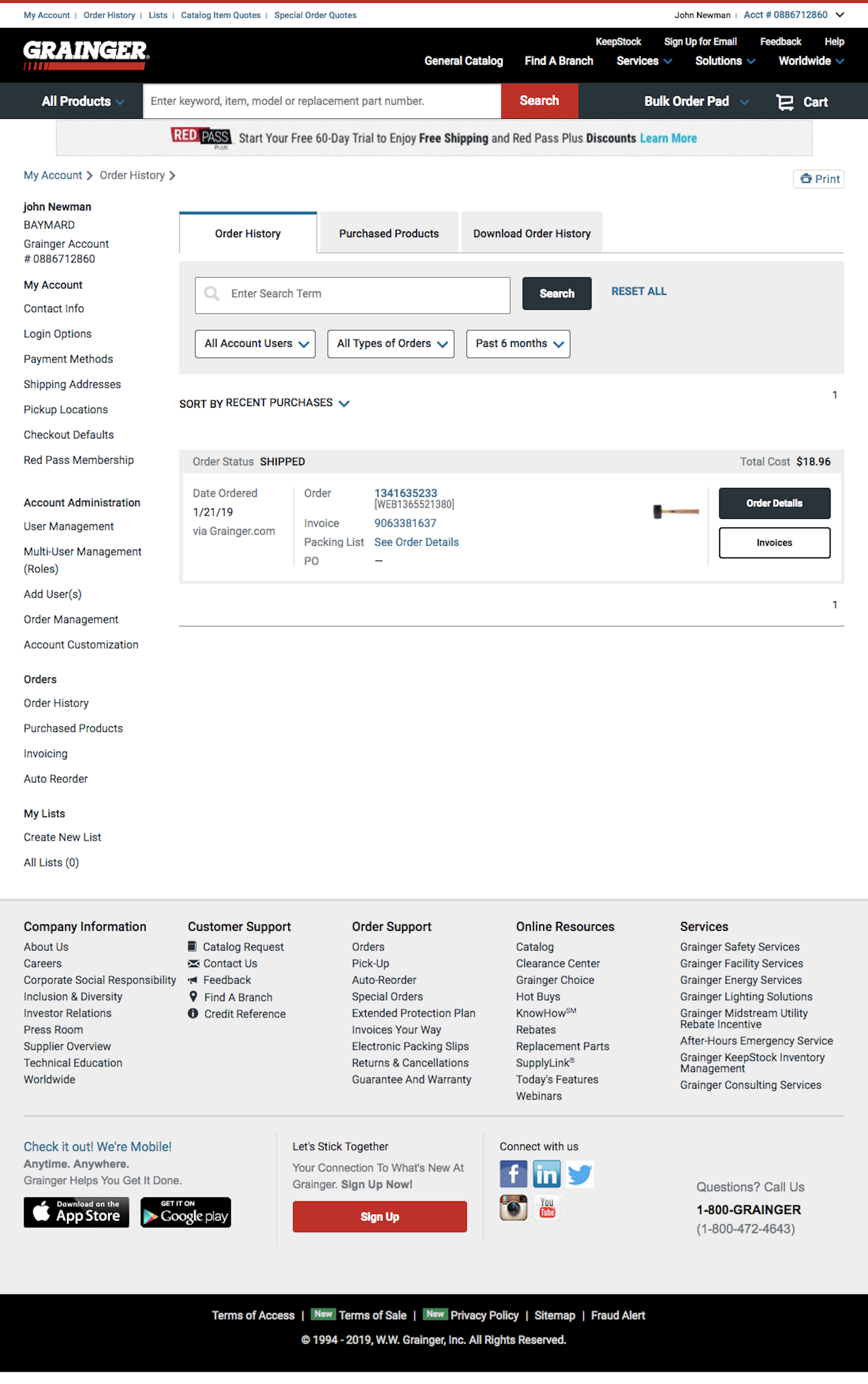 Grainger’s Orders Overview – 127 of 132 Orders Overview Examples ... Grainger’s Orders Overview – 127 of 132 Orders Overview Examples ...