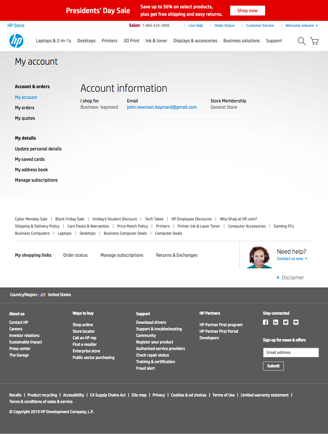 HP’s Account Dashboard – 426 of 452 Account Dashboard Examples ...