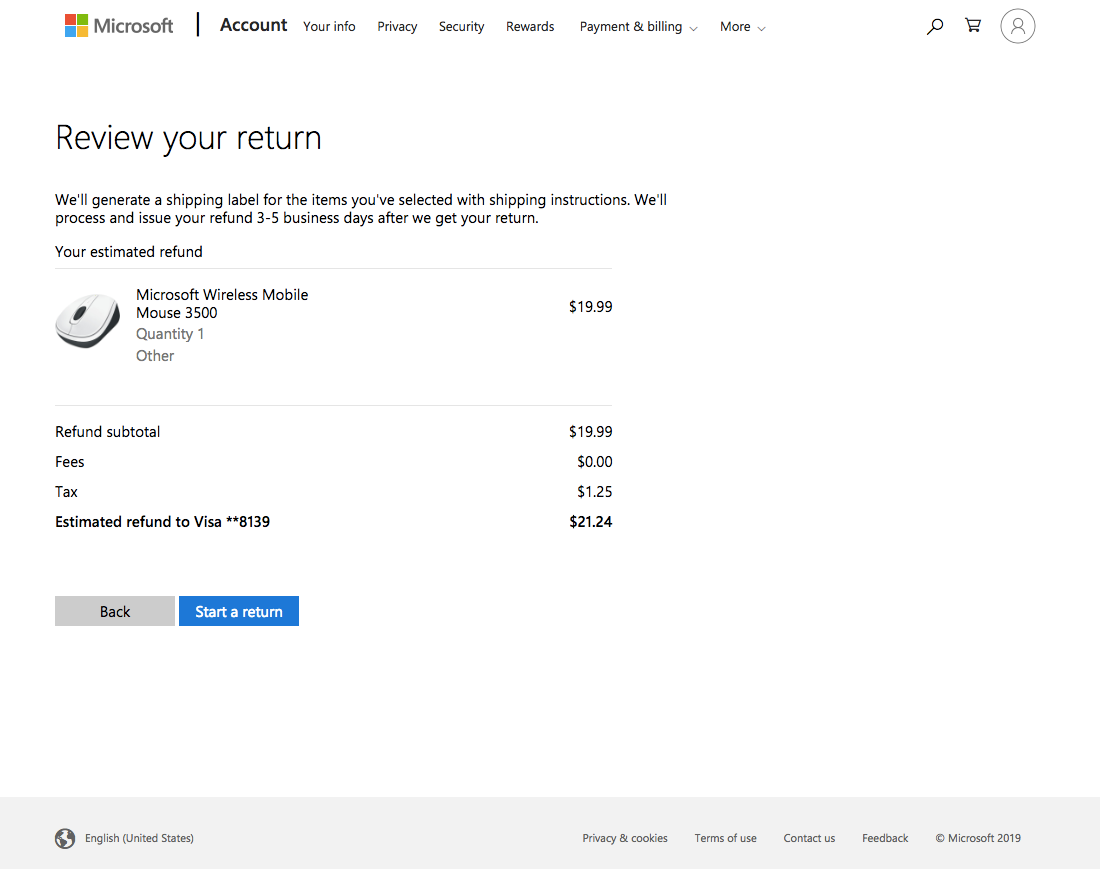 52 ‘Order Returns’ Design Examples – Baymard Institute