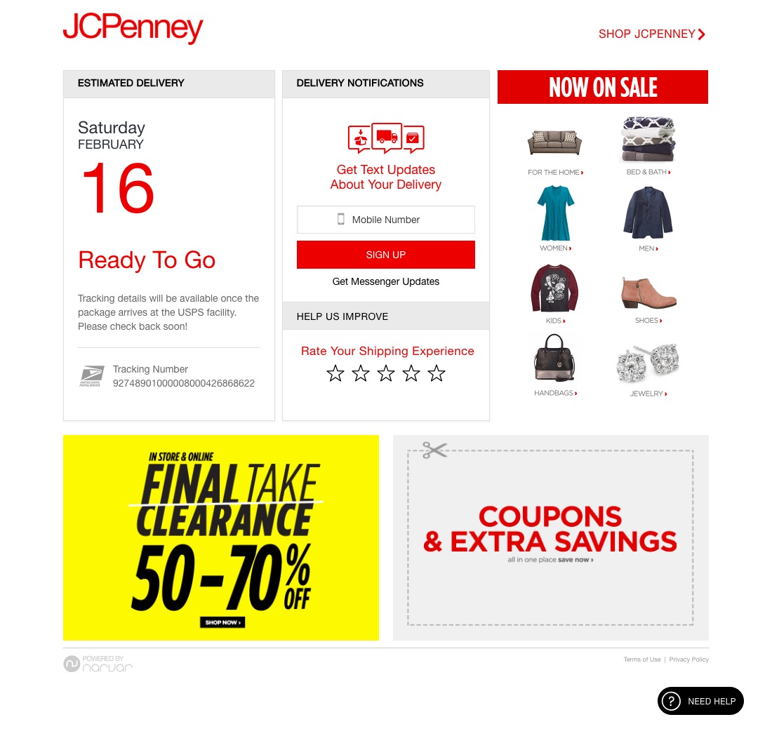 91 ‘Order Tracking Page’ Design Examples – Baymard Institute