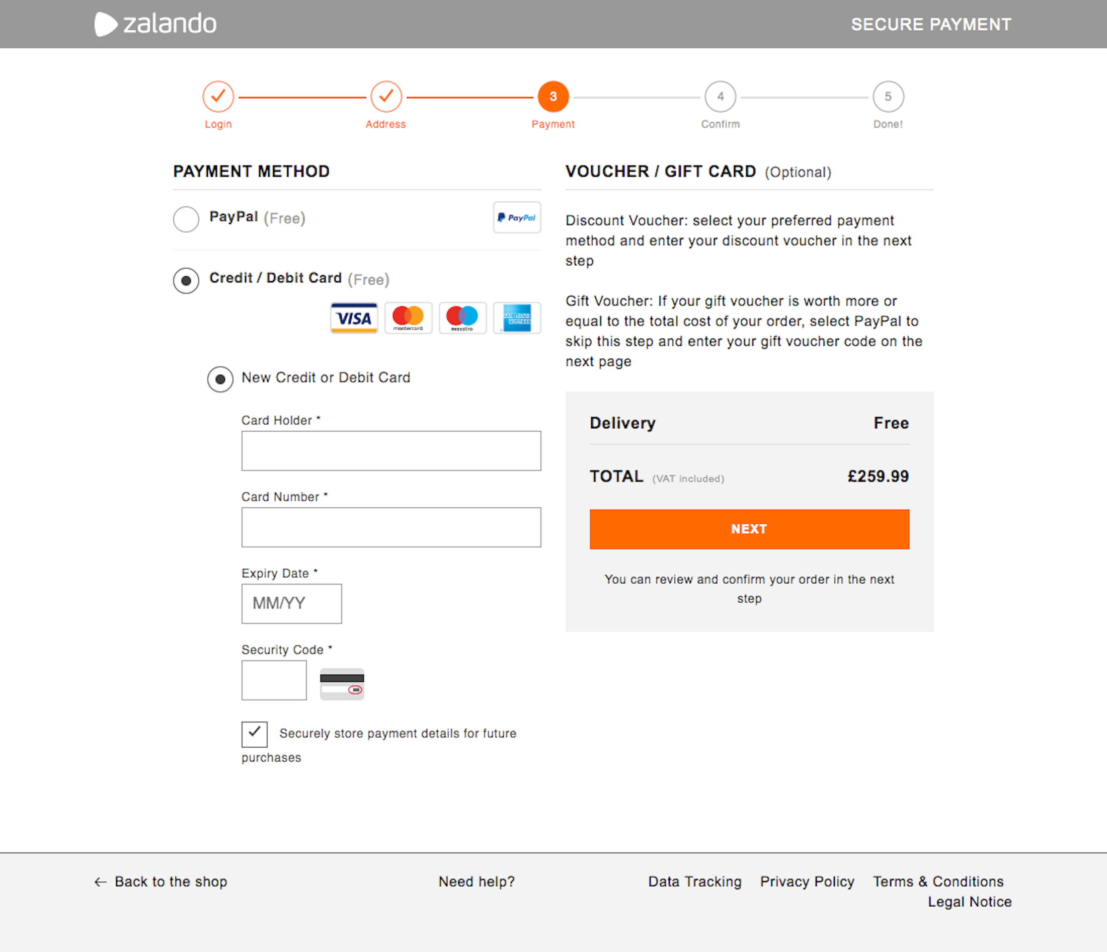 Zalando s Payment 545 Of 814 Payment Examples Baymard Institute zalando-s-payment-545-of-814-payment-examples-baymard-institute
