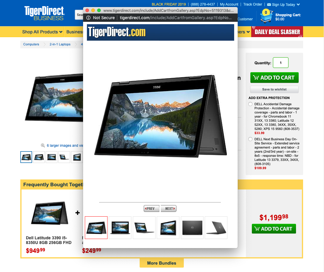 146 ‘Image Gallery Overlay’ Design Examples – Baymard Institute
