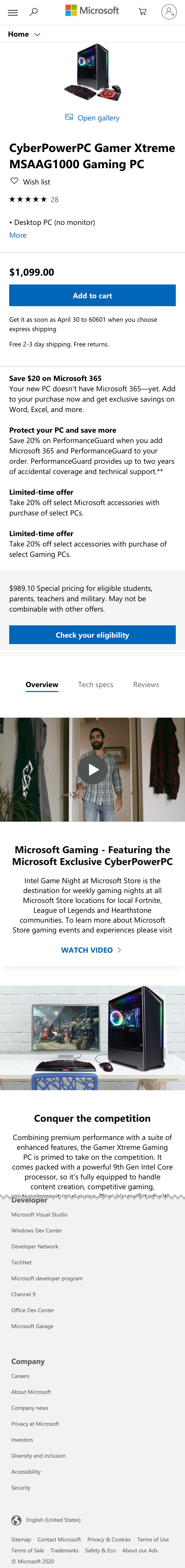 Microsoft’s Mobile Product Page – 683 of 1146 Product Page Examples ...