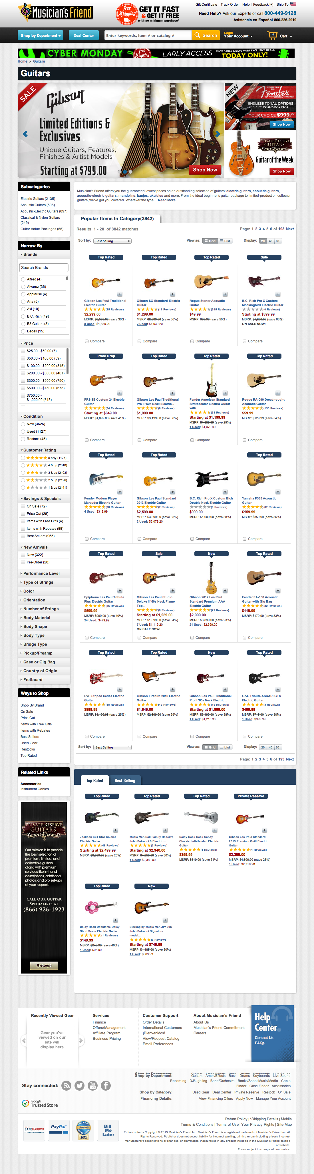 104 ‘Top-Level Navigation’ Design Examples – Baymard Institute