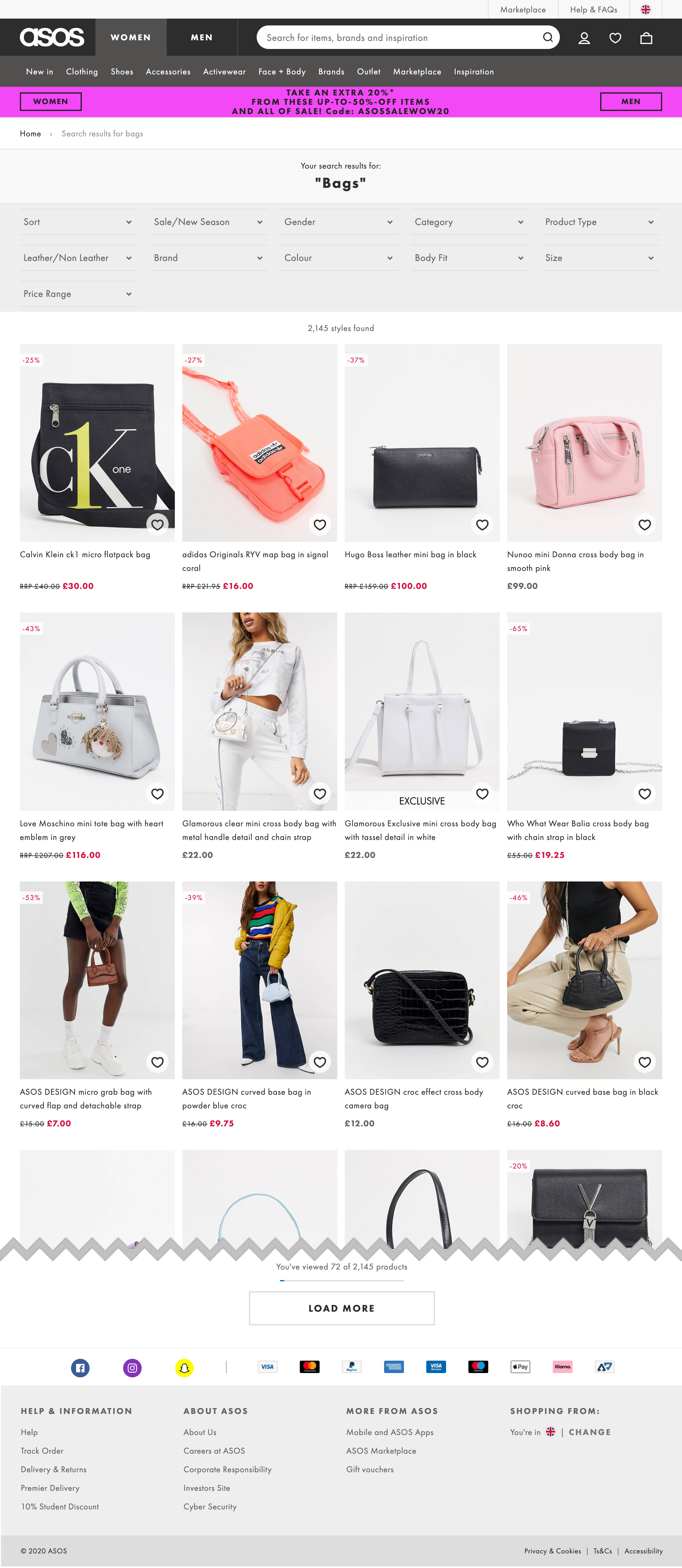 ASOS’ E-Commerce UX Case Study – Baymard Institute