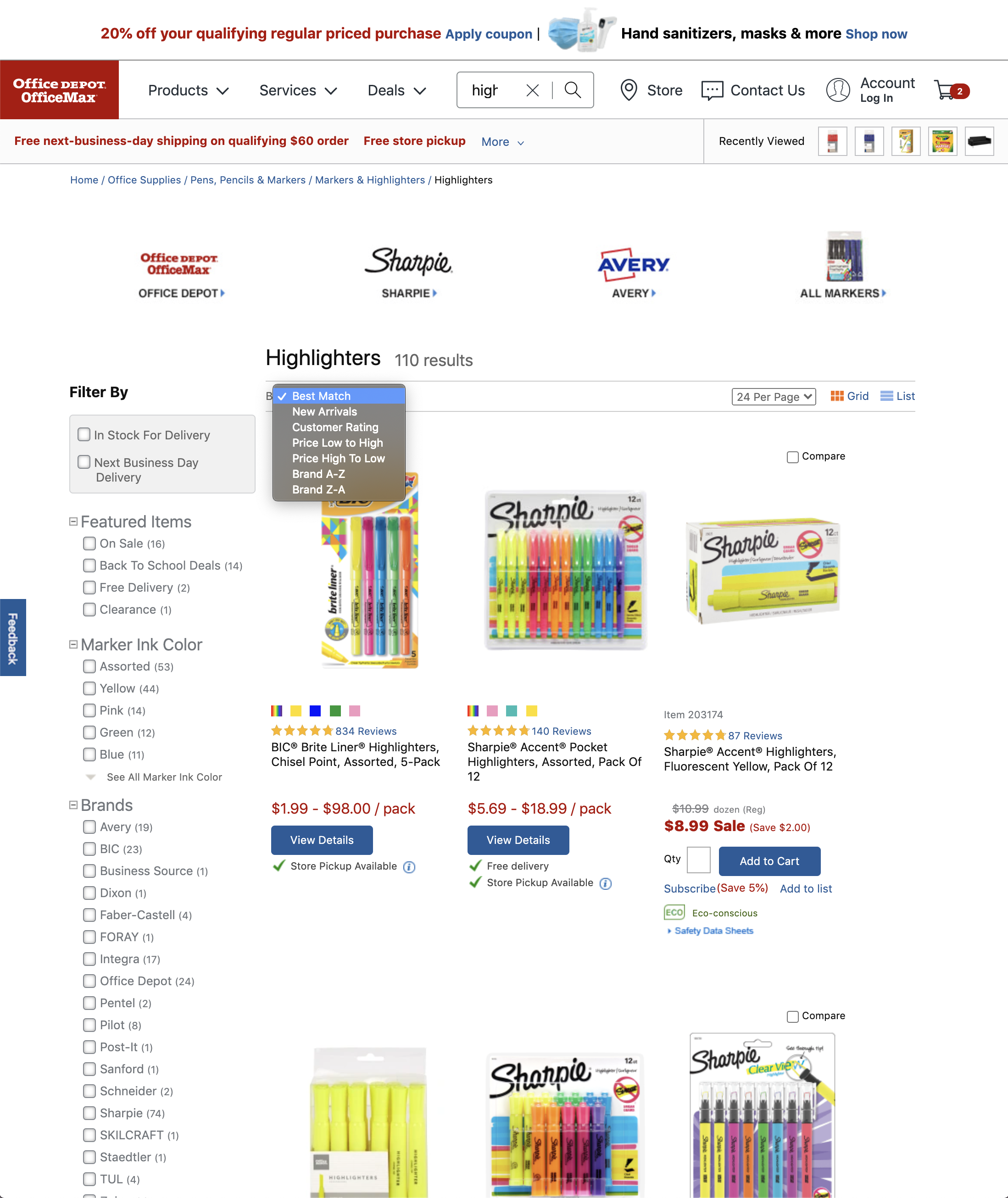 Office Depot’s Sorting Tool – 402 of 520 Sorting Tool Examples ...