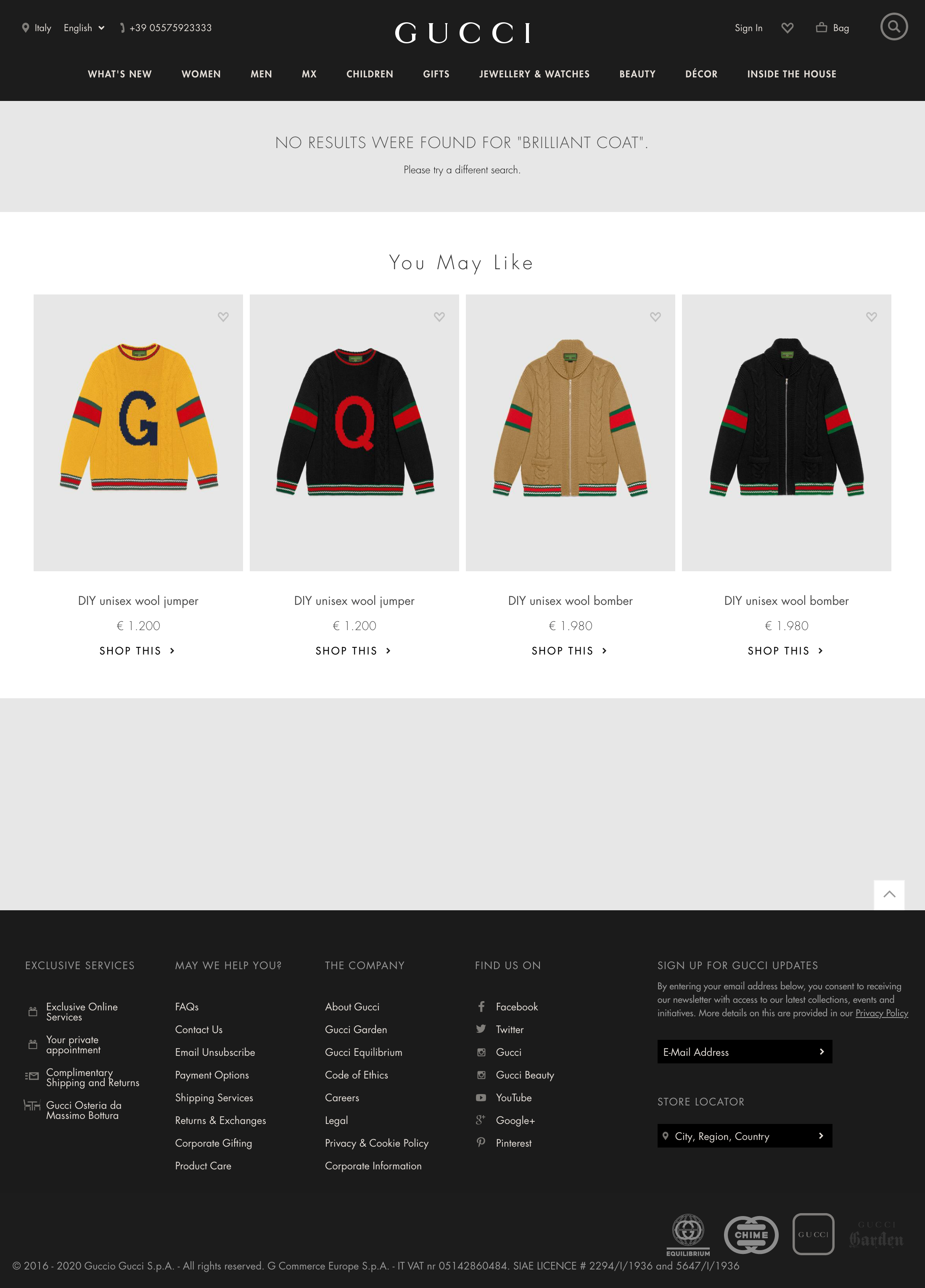 Gucci’s E-Commerce UX Case Study – Baymard Institute