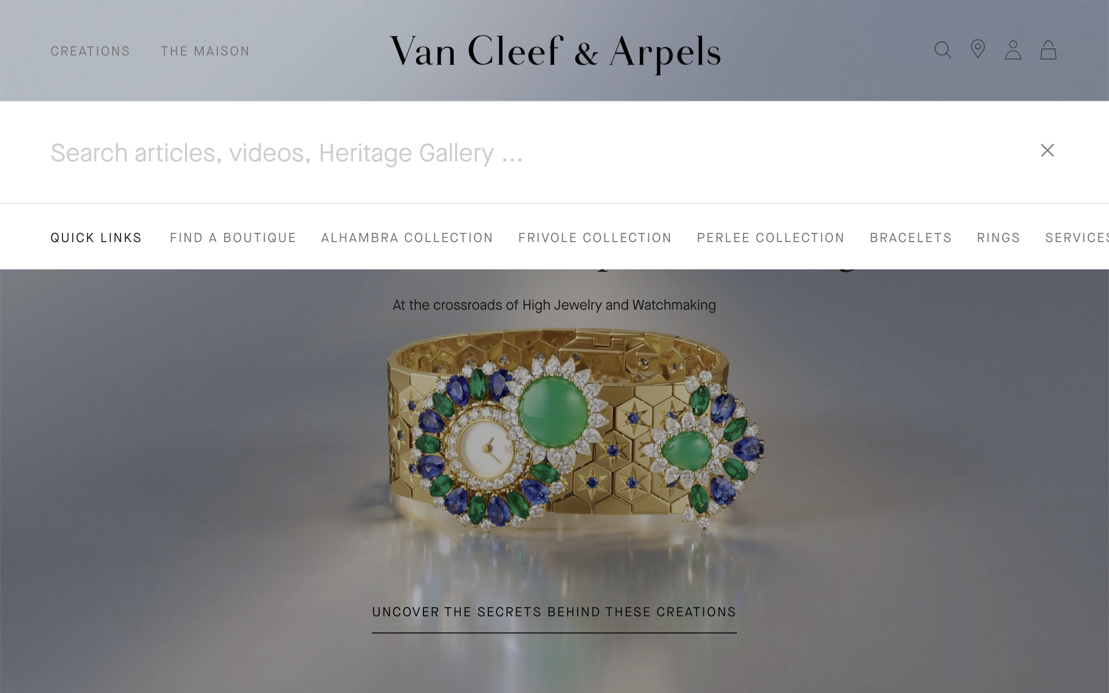 Van Cleef & Arpels’ E-Commerce UX Case Study – Baymard Institute
