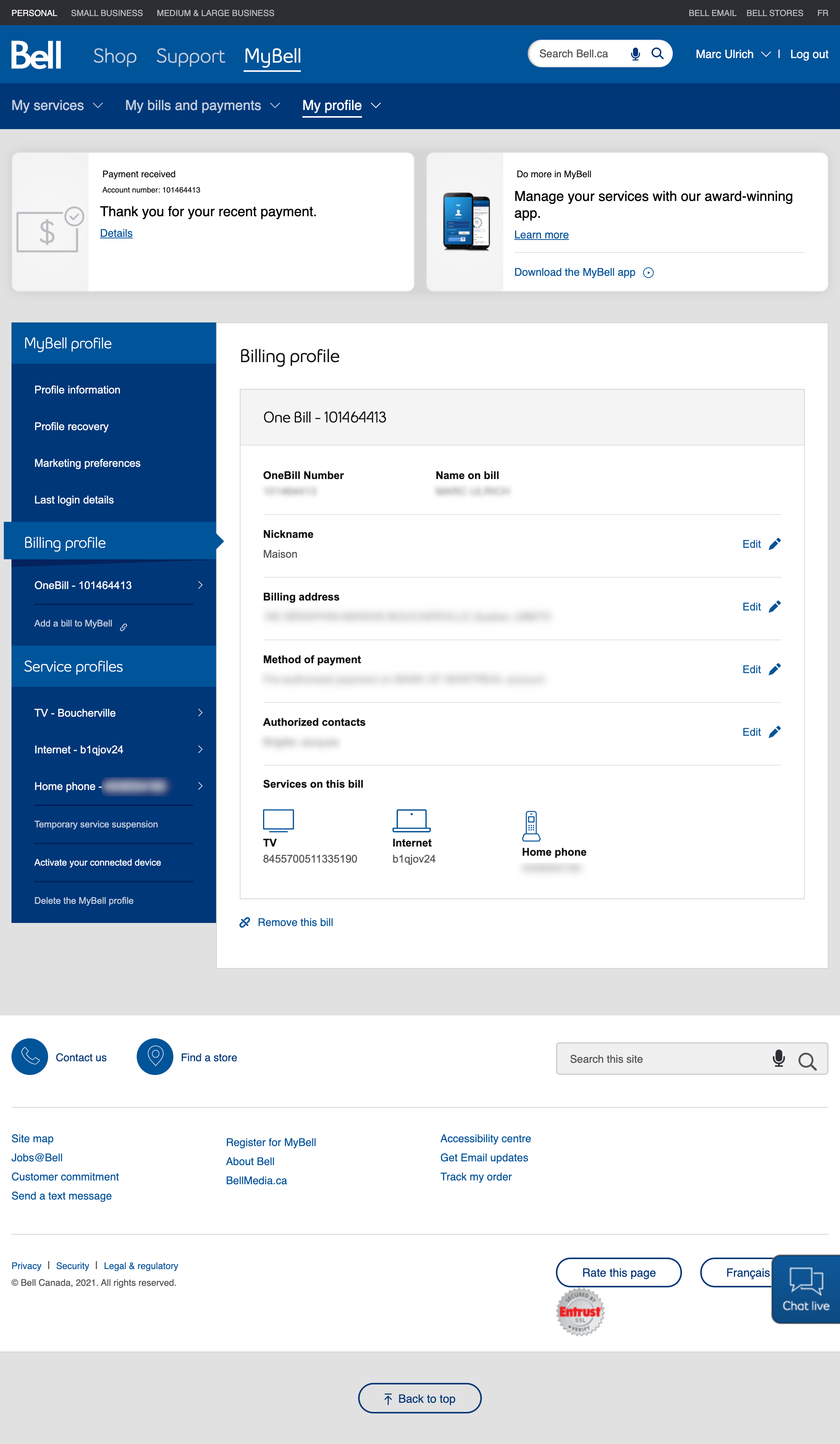 Bell’s Address Book – 320 of 371 Address Book Examples – Baymard Institute