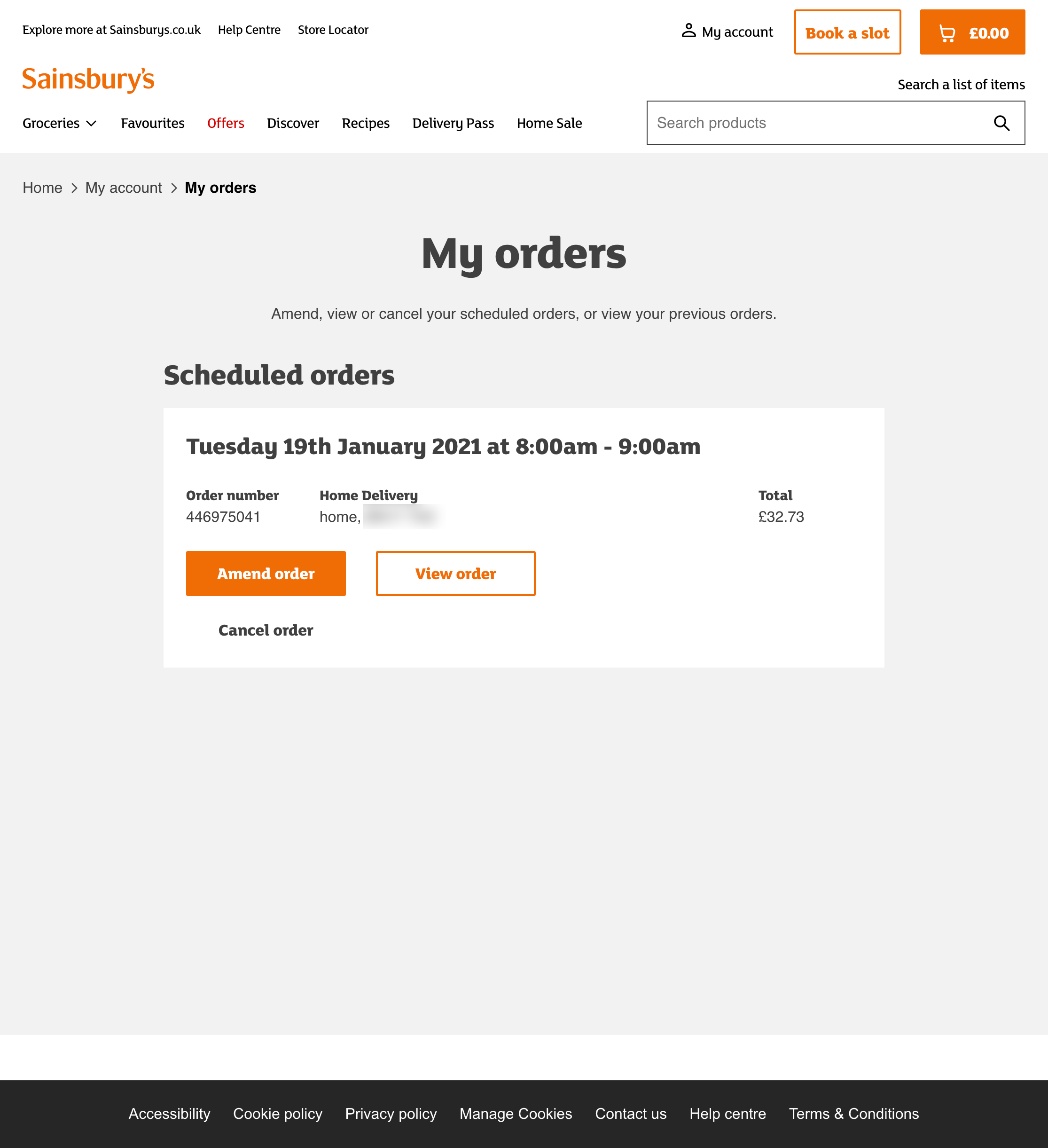 Sainsbury’s Orders Overview – 87 of 132 Orders Overview Examples ... Sainsbury’s Orders Overview – 87 of 132 Orders Overview Examples ...