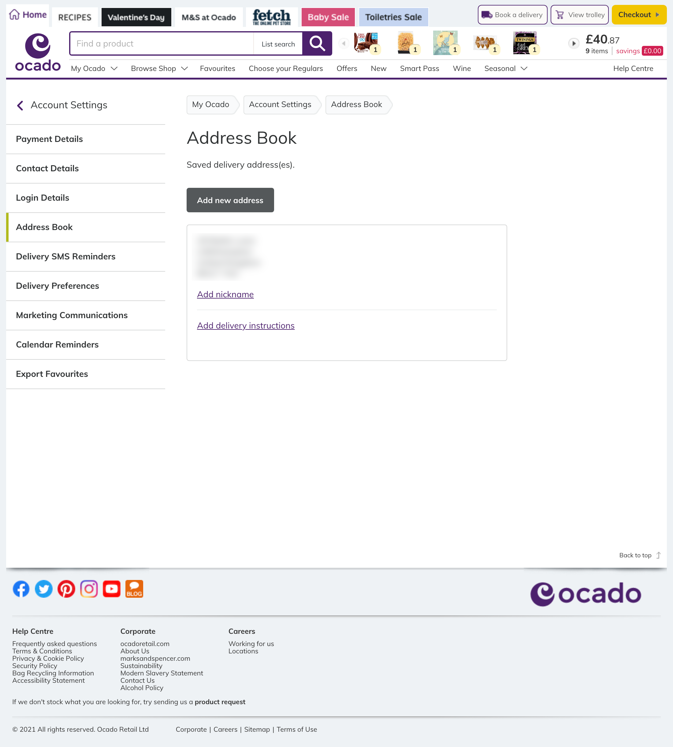 Ocado’s E-Commerce UX Case Study – Baymard Institute