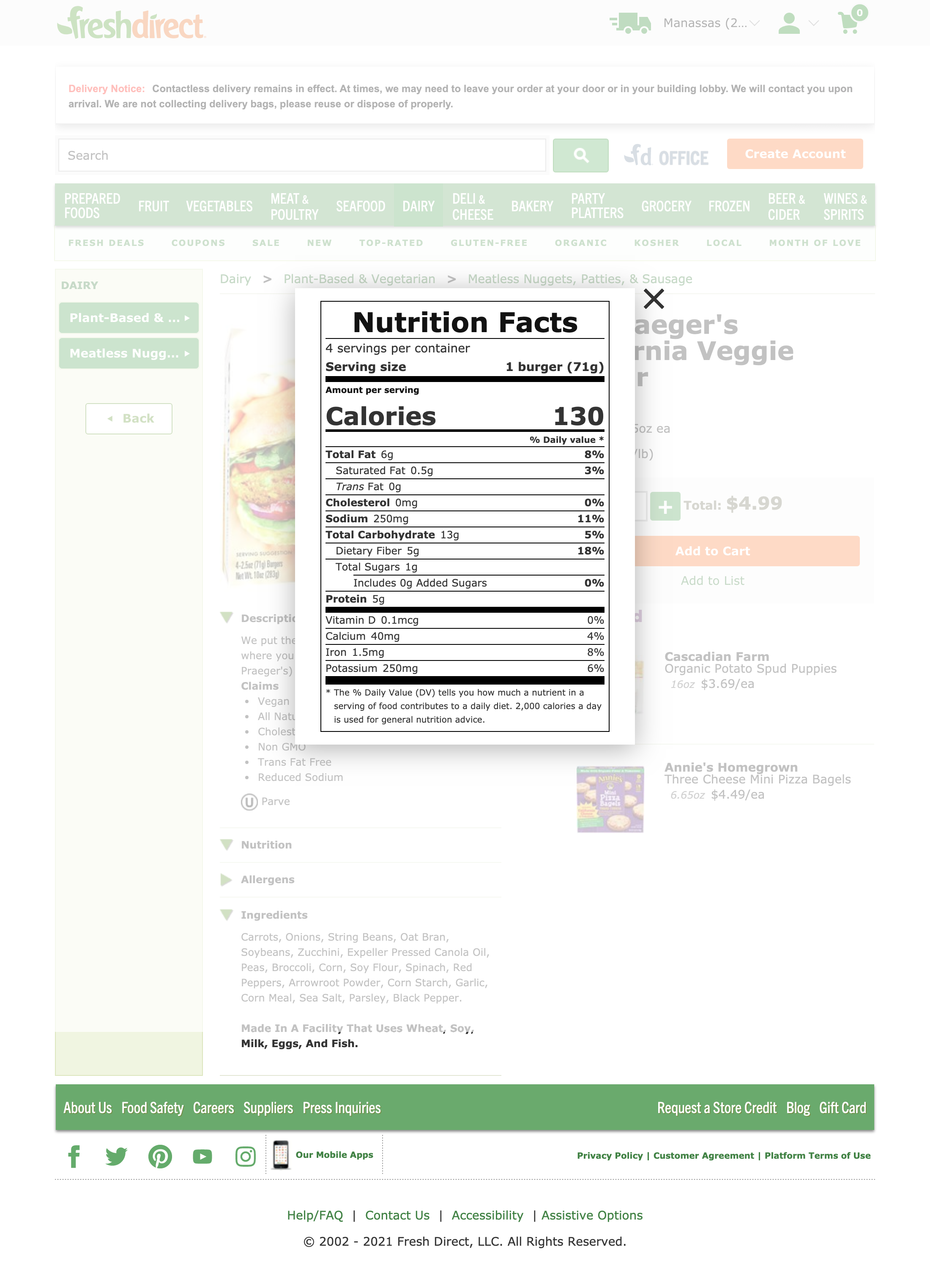 FreshDirect UX Case Study – Baymard Institute