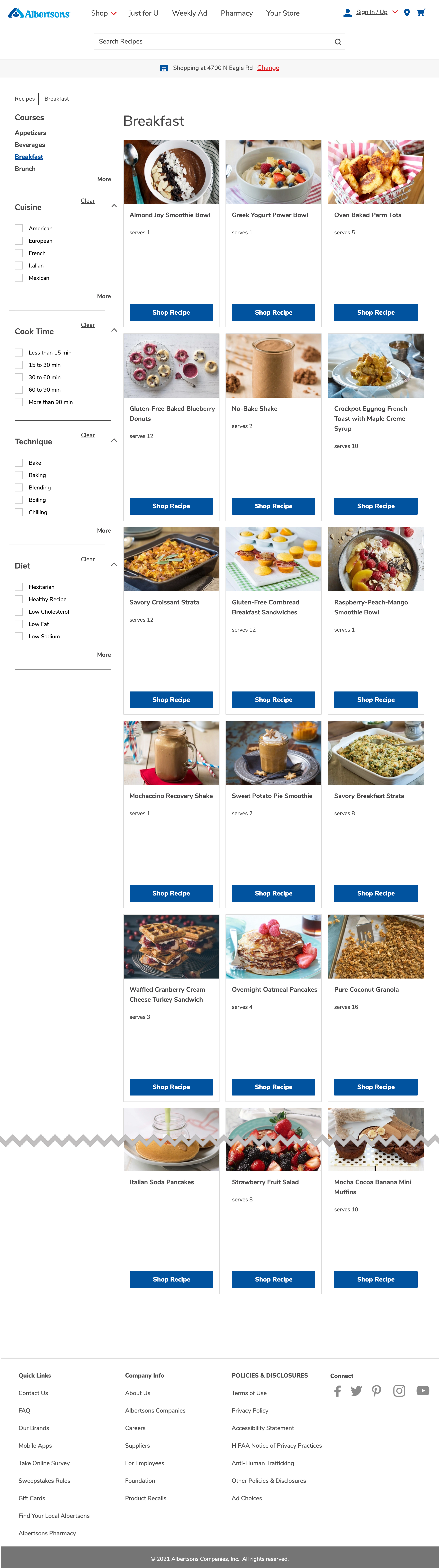 Albertsons UX Case Study – Baymard Institute