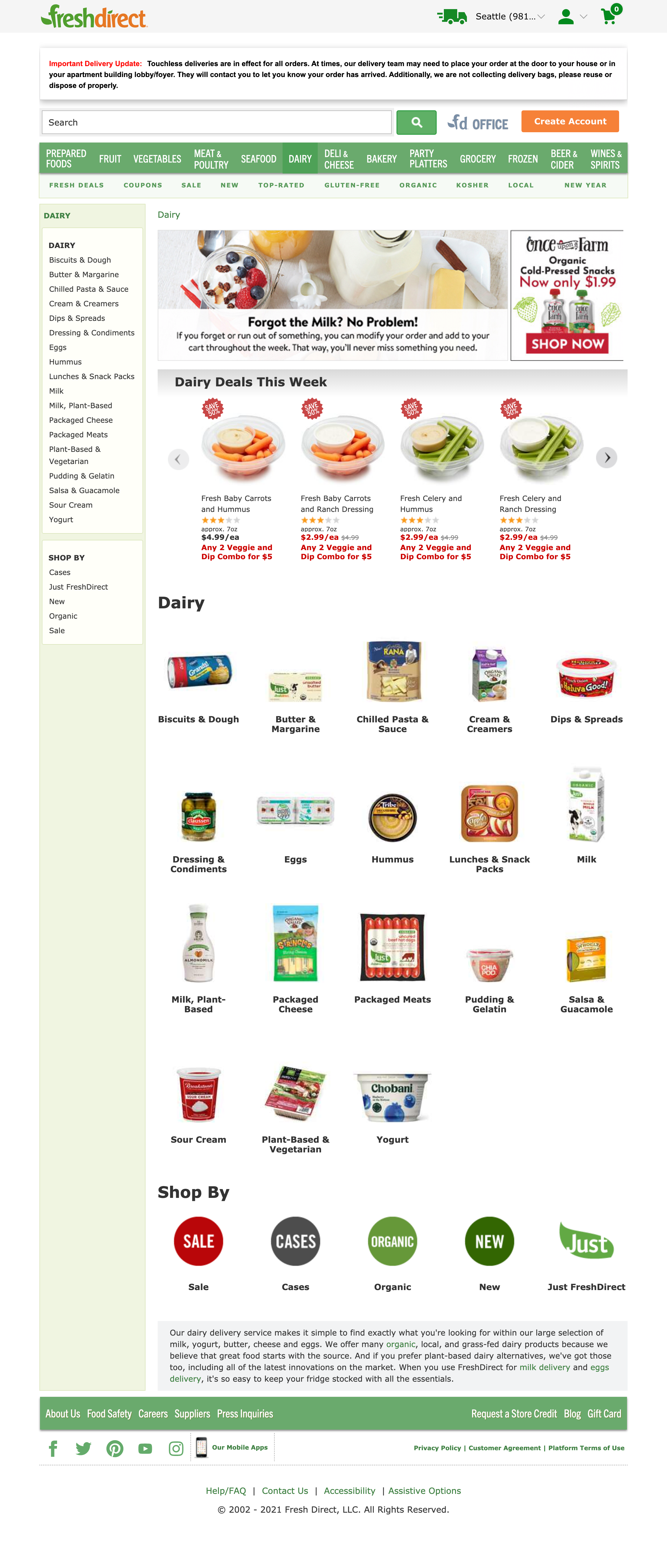 FreshDirect UX Case Study – Baymard Institute
