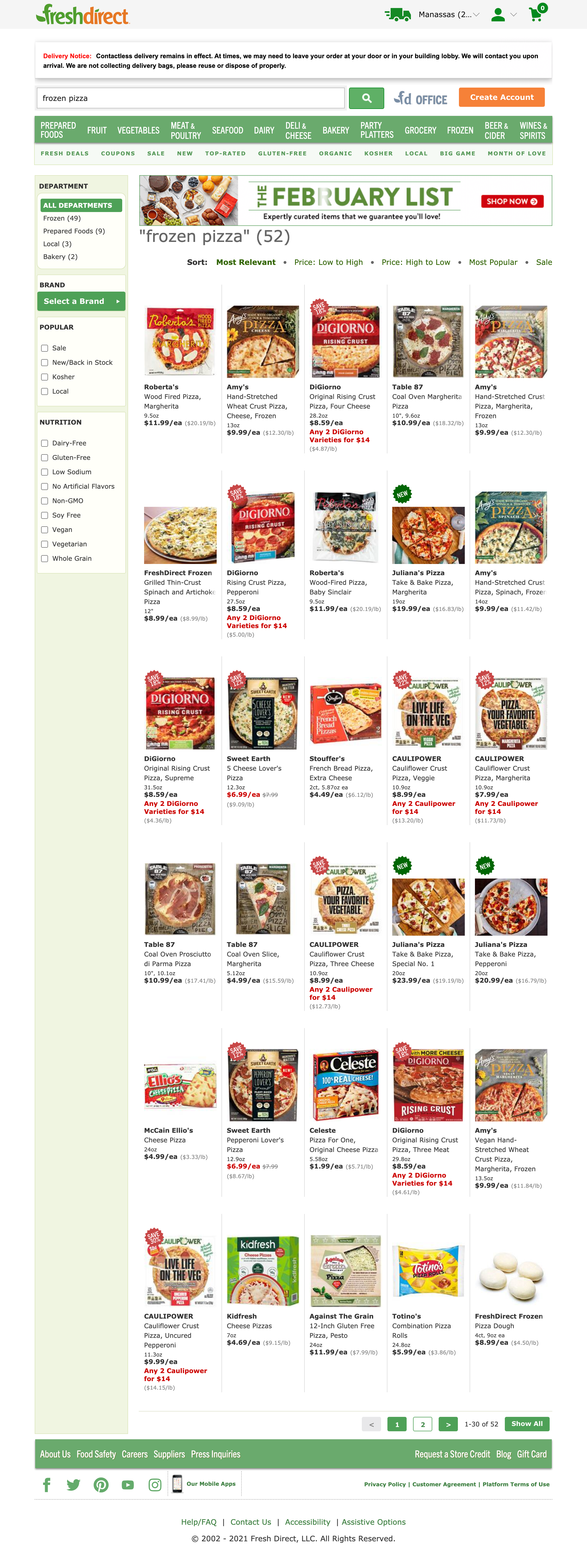 FreshDirect UX Case Study – Baymard Institute