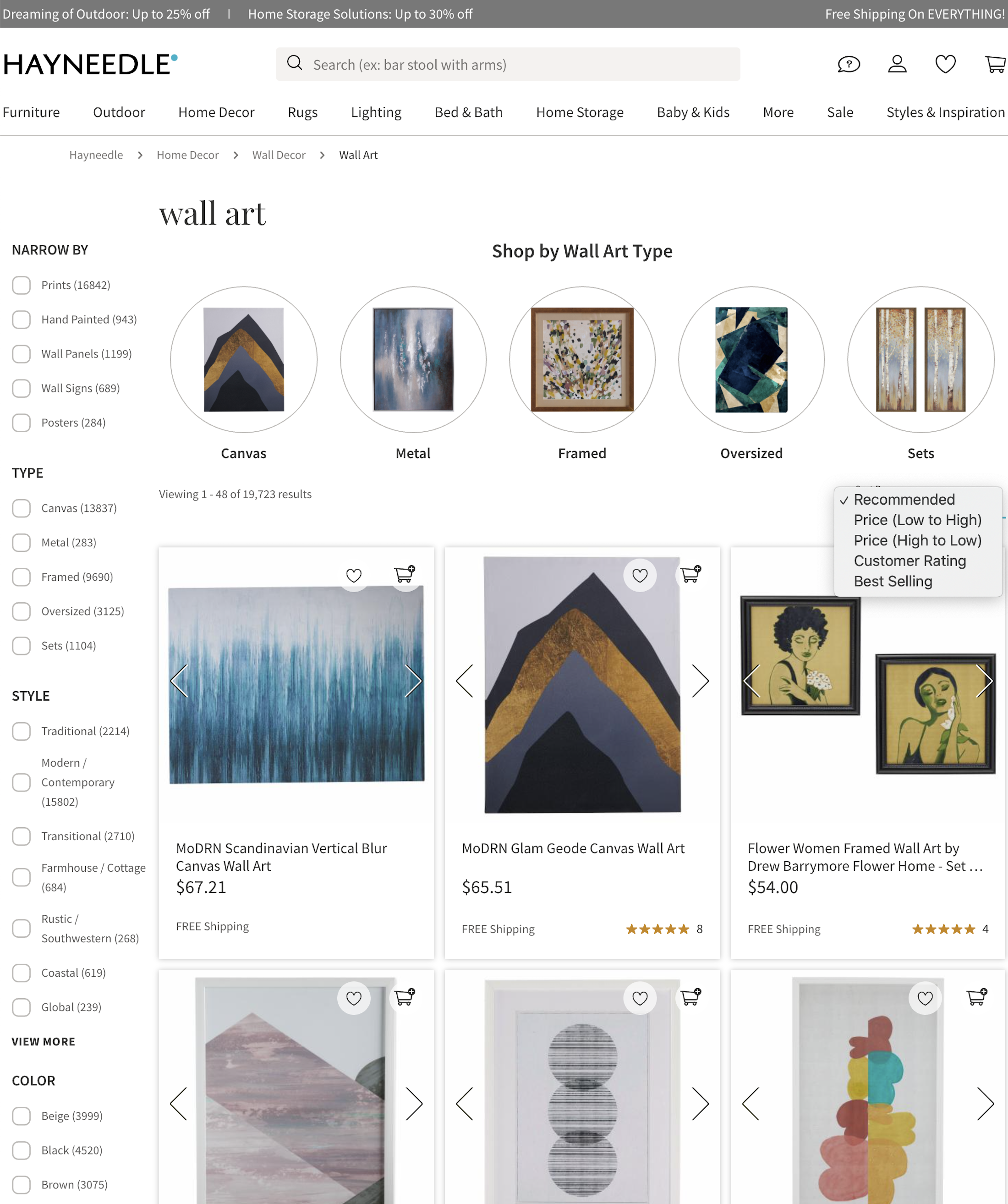 240 ‘Sorting Tool’ Design Examples – Baymard Institute