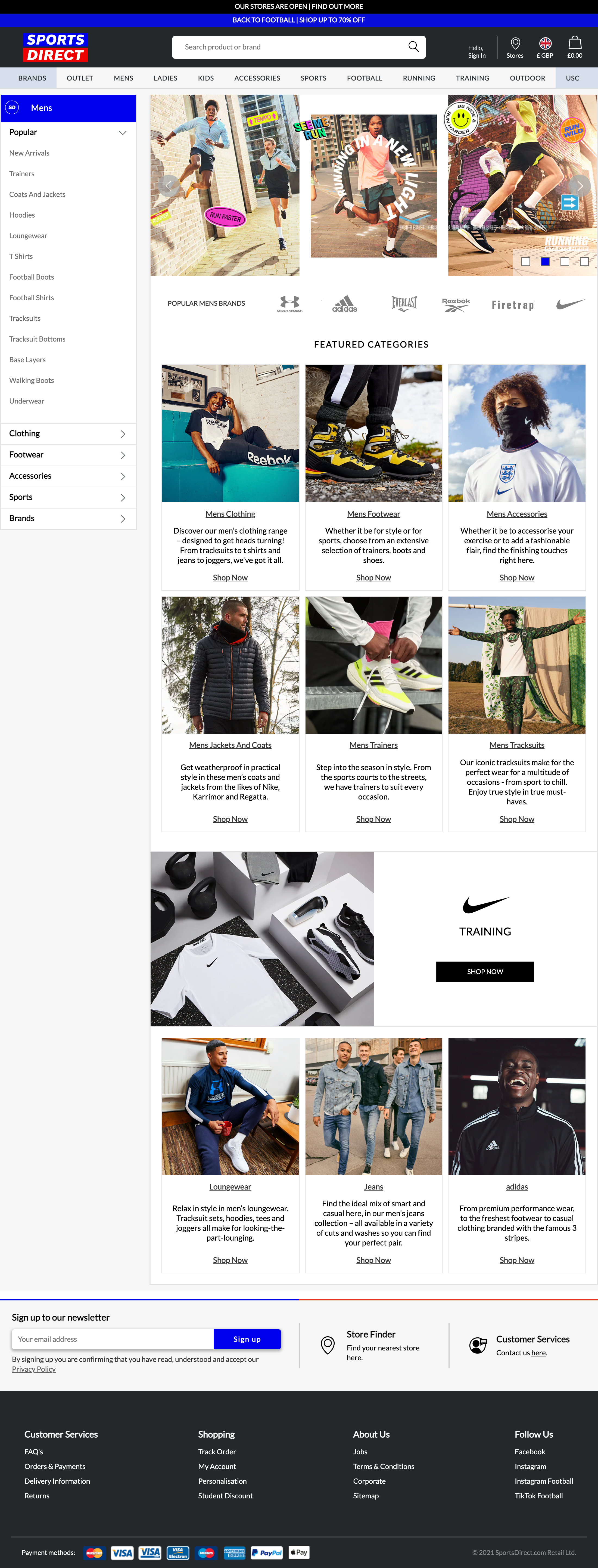Sports Direct’s E-Commerce UX Case Study – Baymard Institute