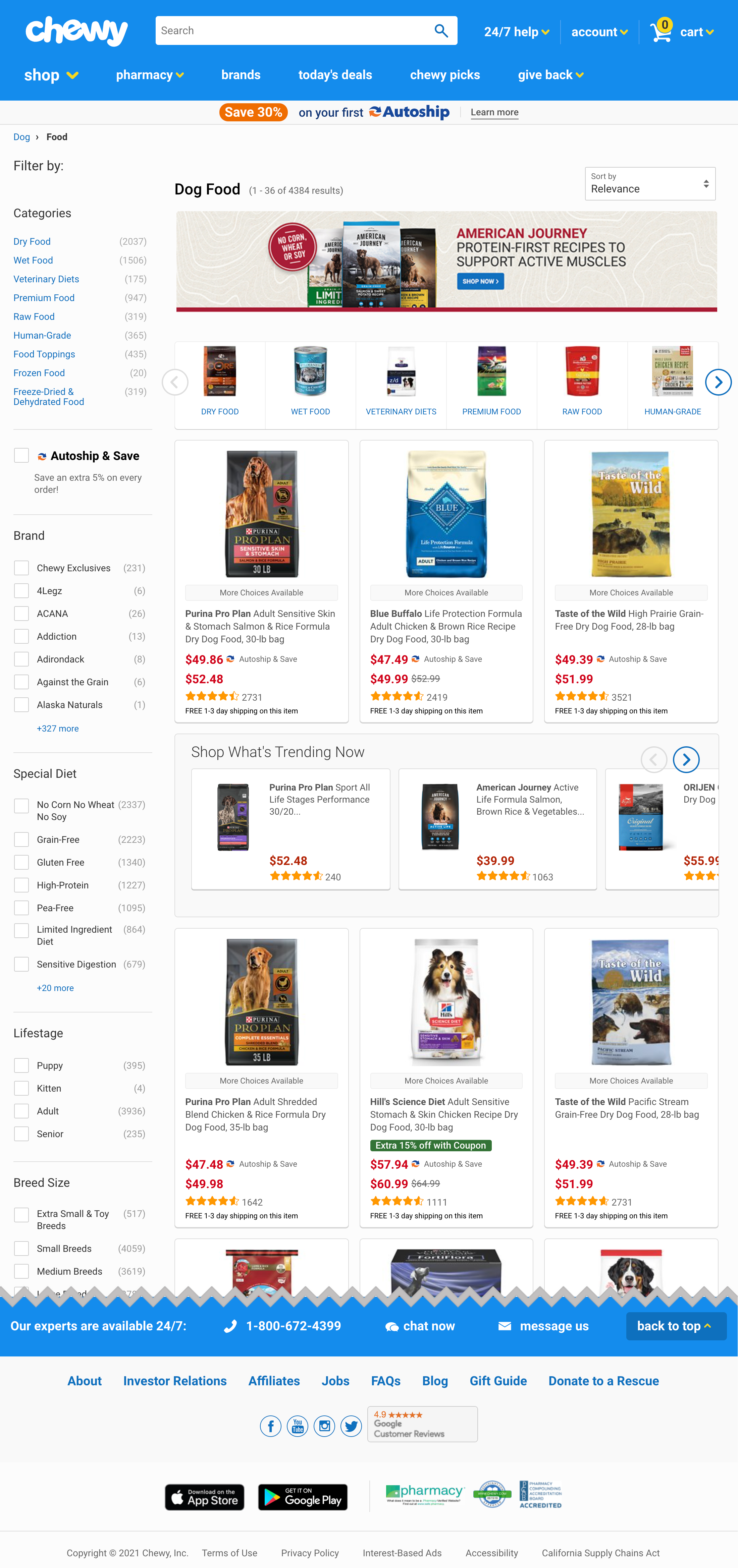 Chewy UX Case Study – Baymard Institute