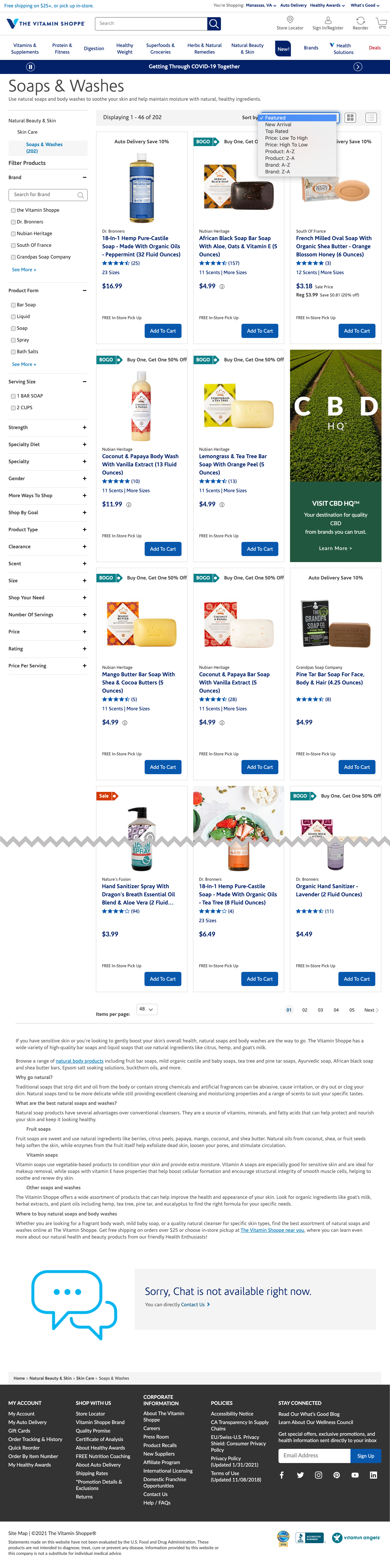 214 ‘Sorting Tool’ Design Examples – Baymard Institute