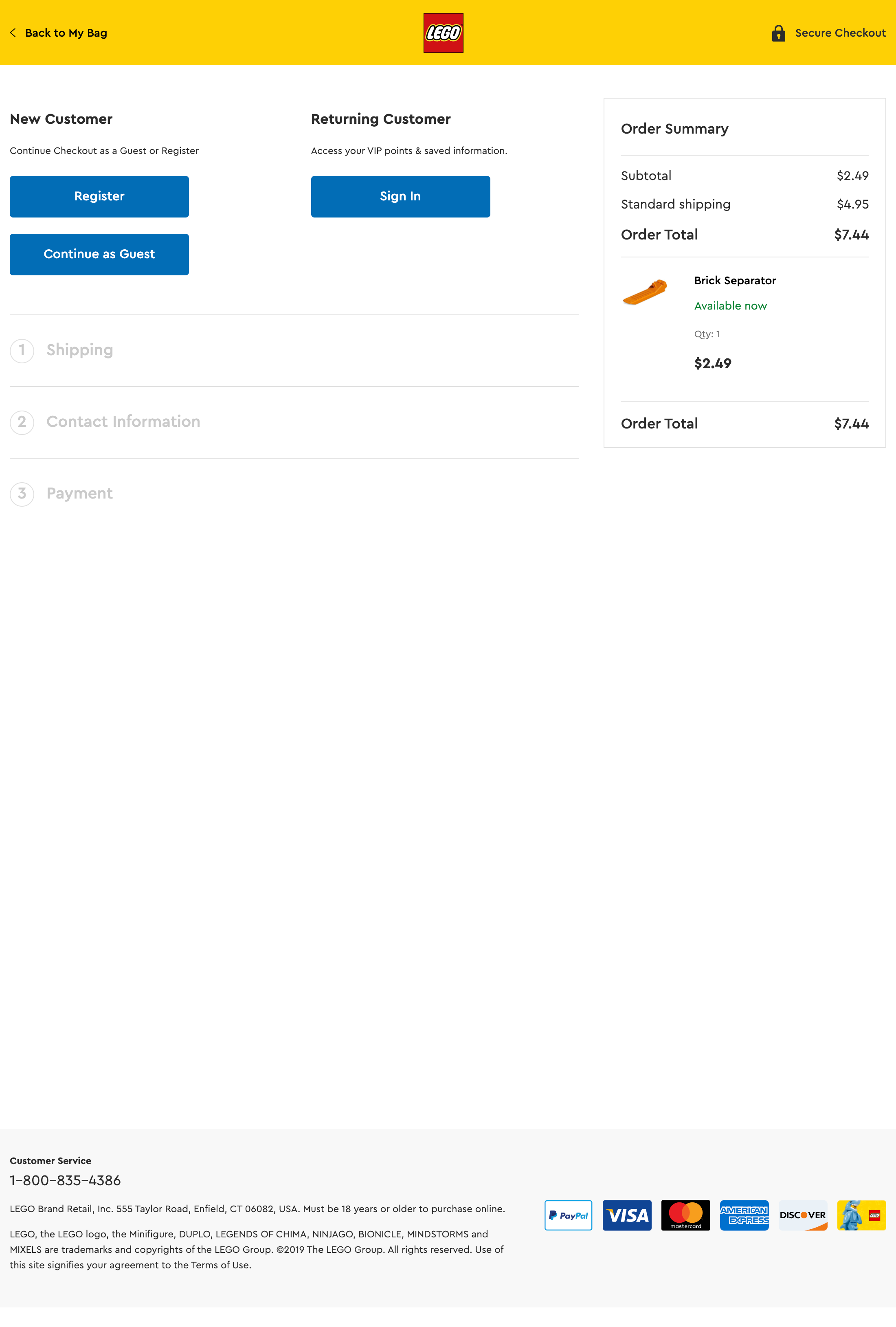 LEGO’s E-Commerce UX Case Study – Baymard Institute