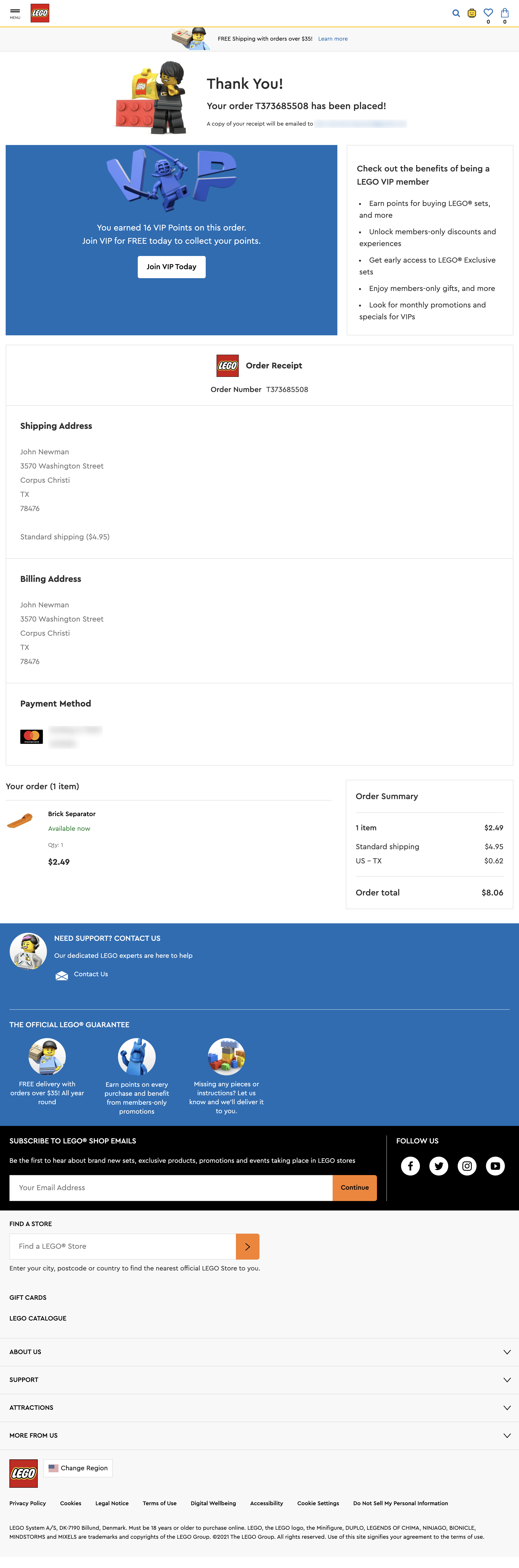 LEGO’s E-Commerce UX Case Study – Baymard Institute